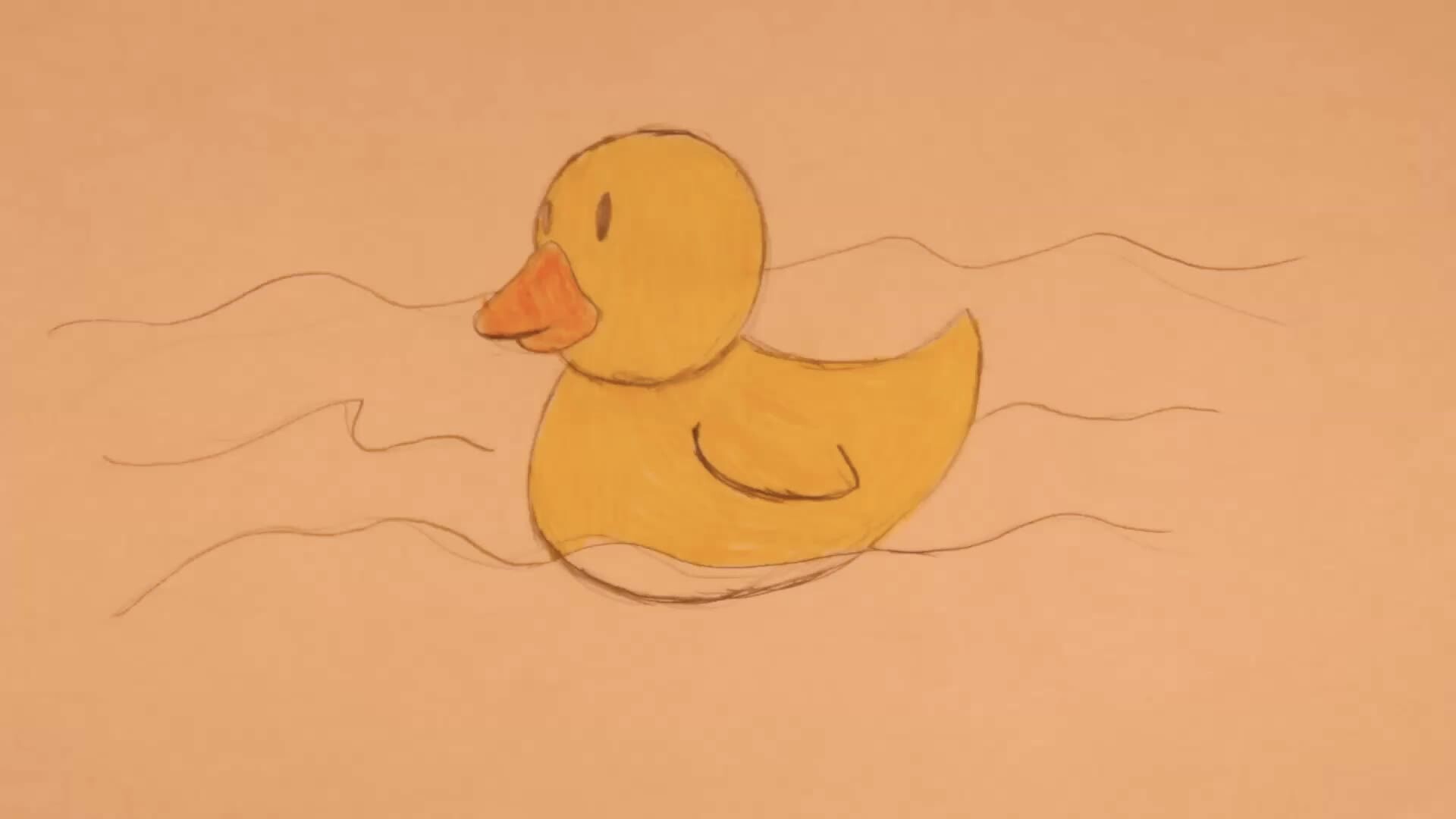 ArtStation - Rubber Ducky "Float" loop animation