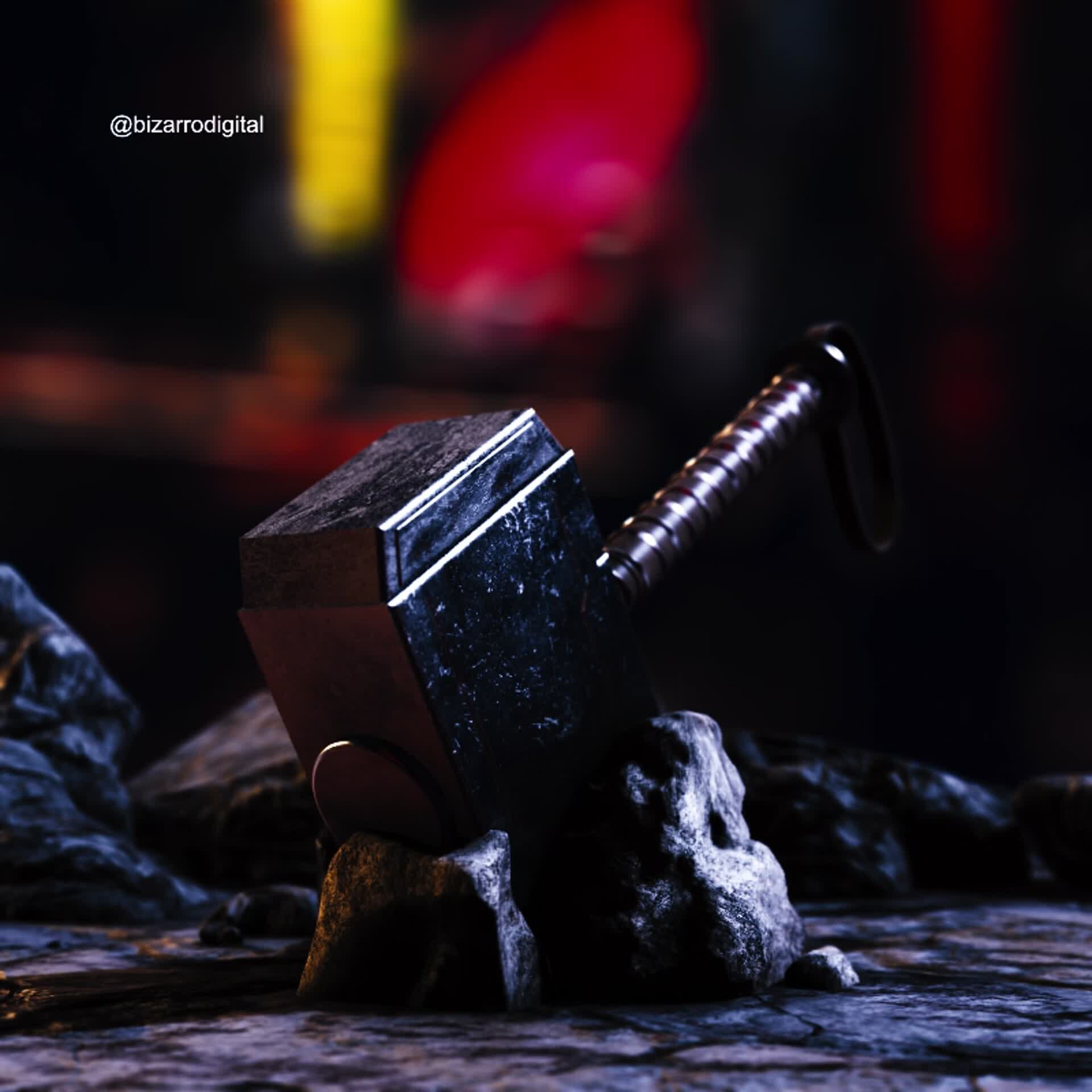 ArtStation - Thor Hammer