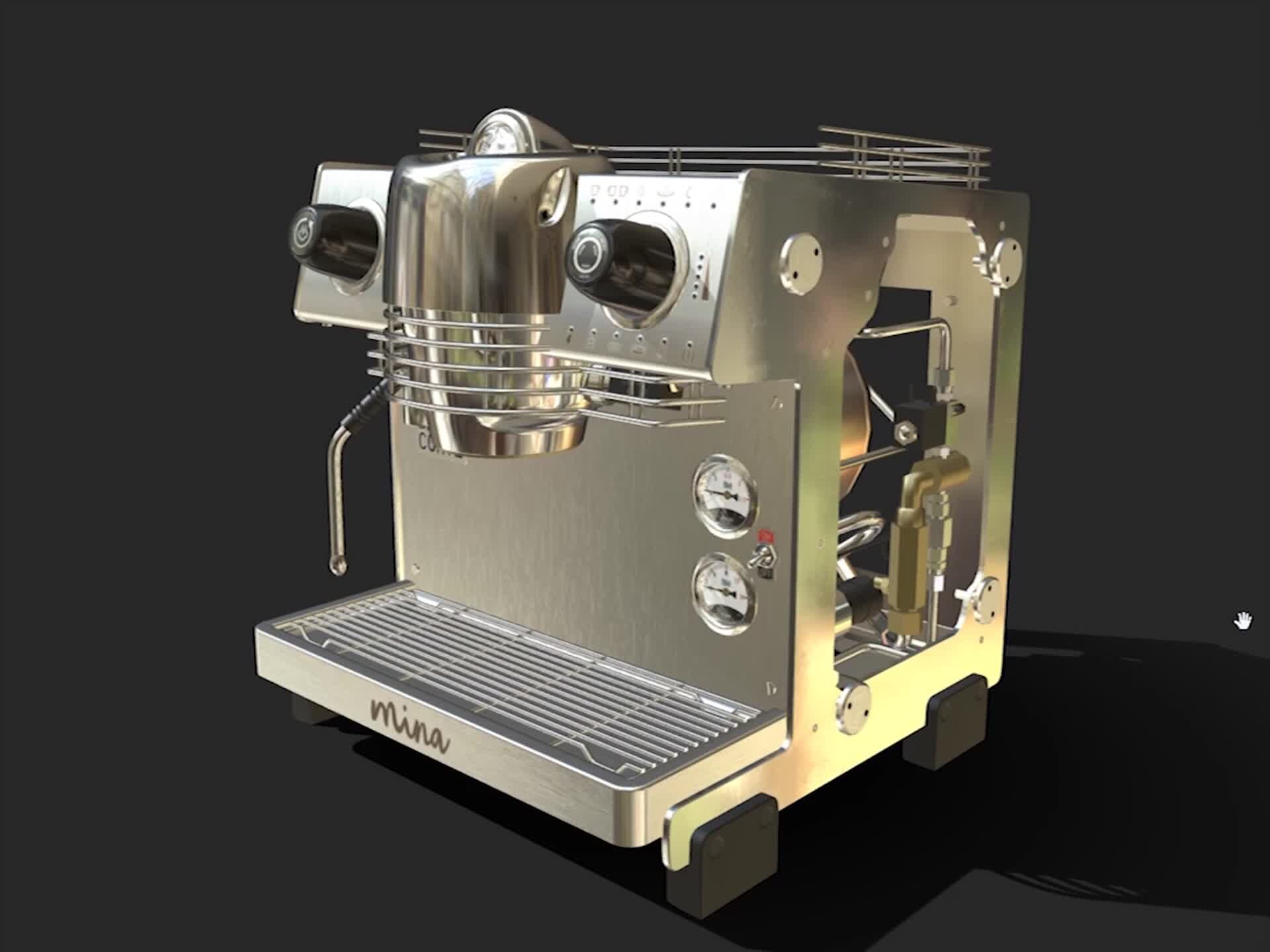 ArtStation - COFFEE MACHINE 3D MODEL