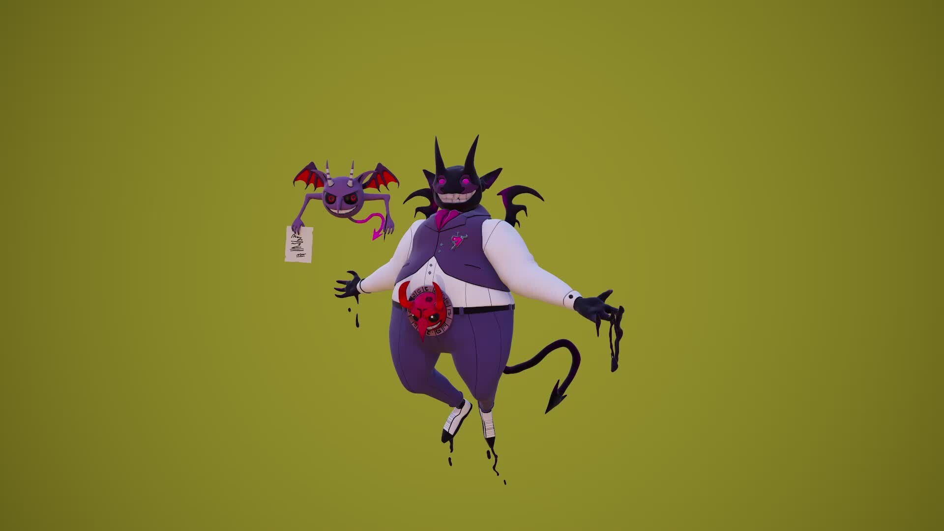 ArtStation - Demon Character Sculpt and Game Ready Assets