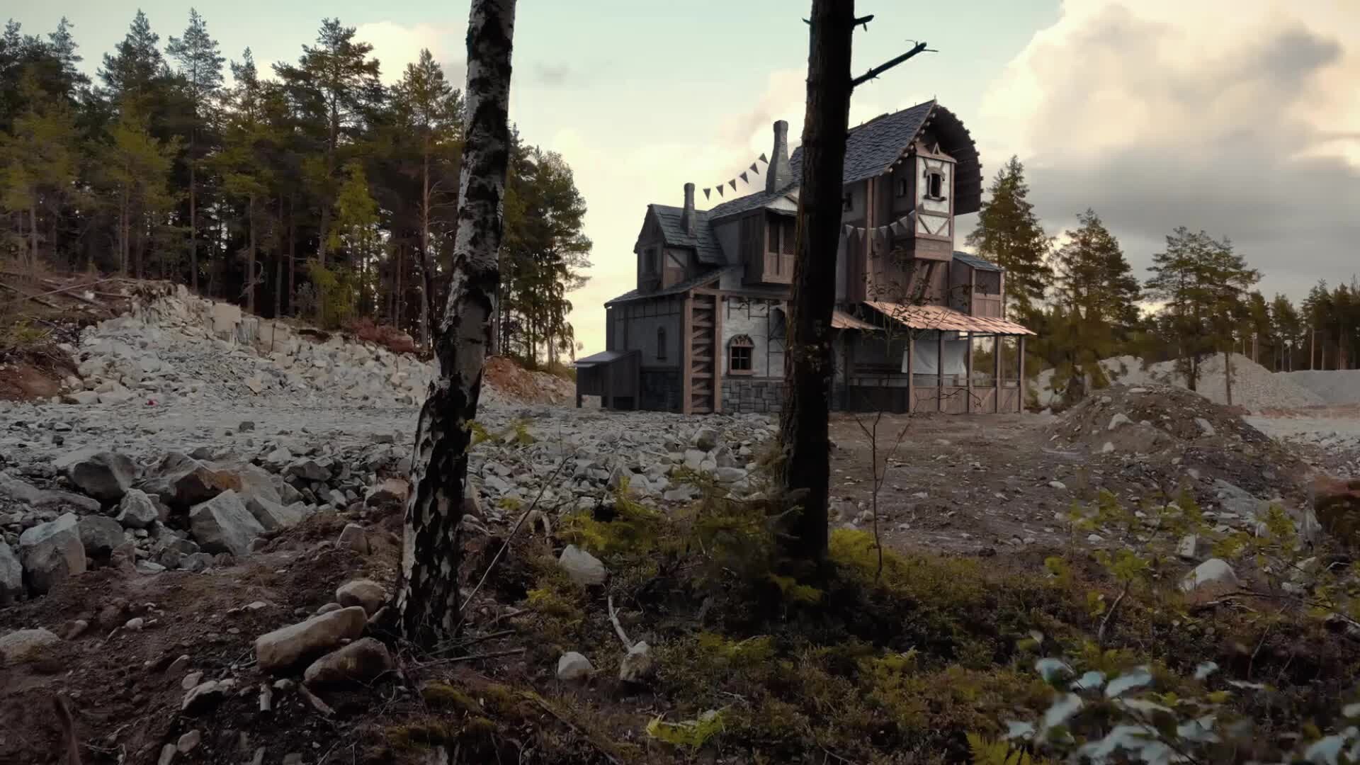 ArtStation - House Explosion (Houdini)