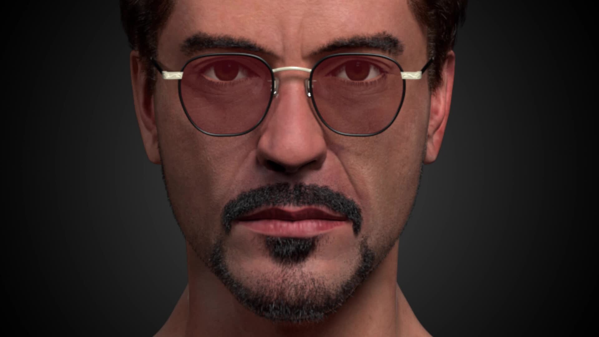 ArtStation - 3D Head Model of Robert Downey, Jr