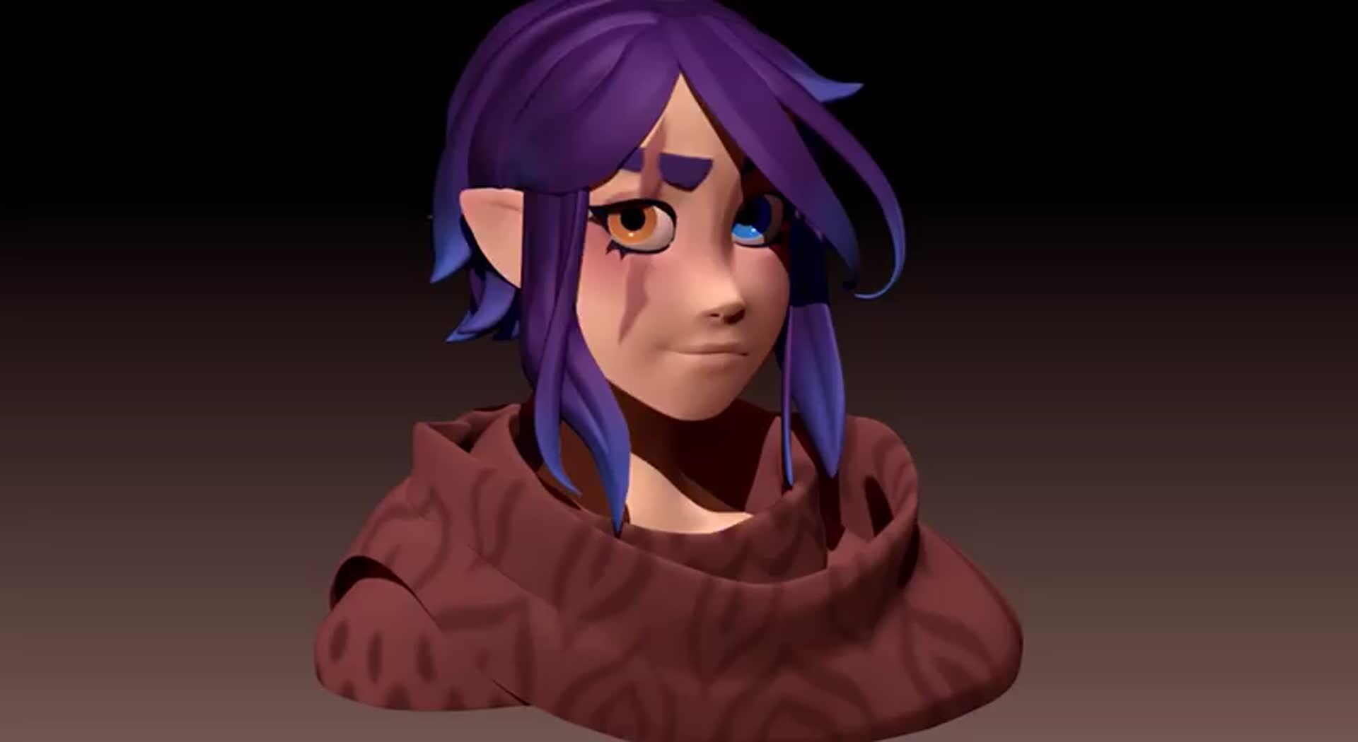 ArtStation - Skylar and Niels 3D portrait