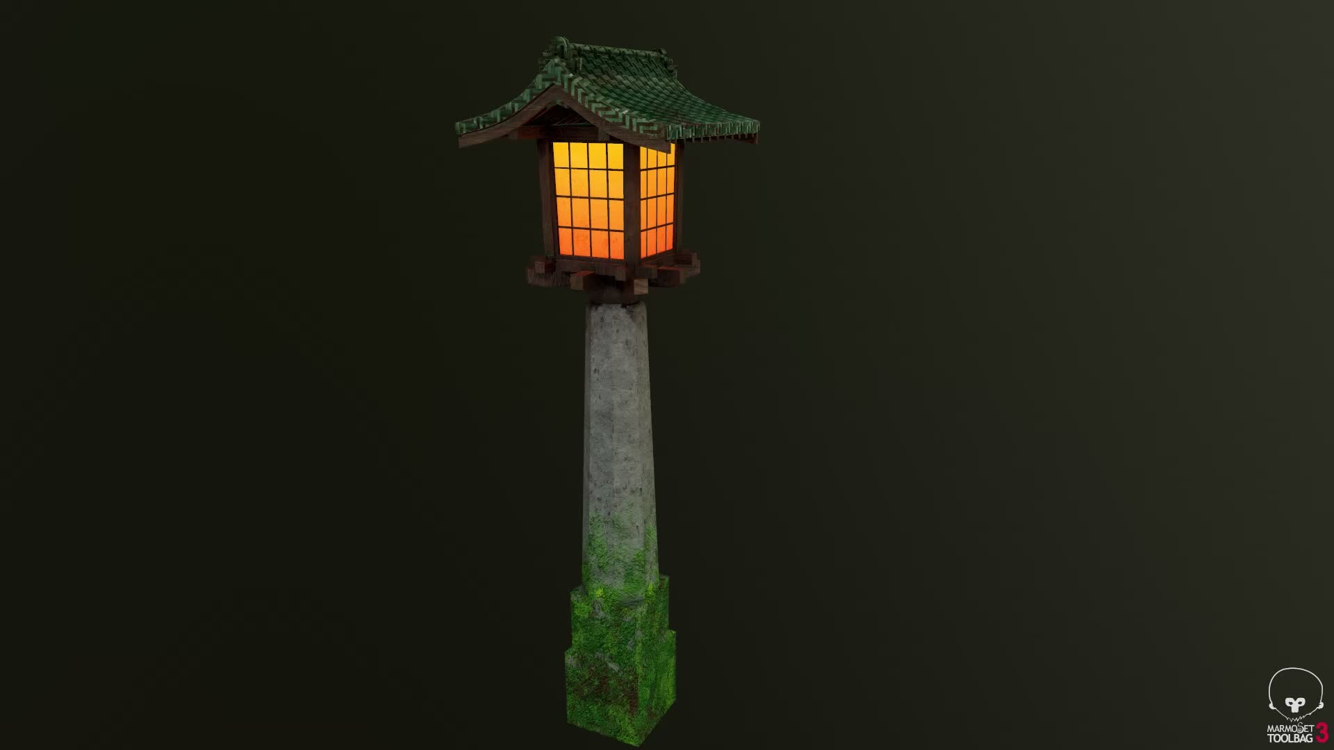ArtStation - Japanese Temple Lamp