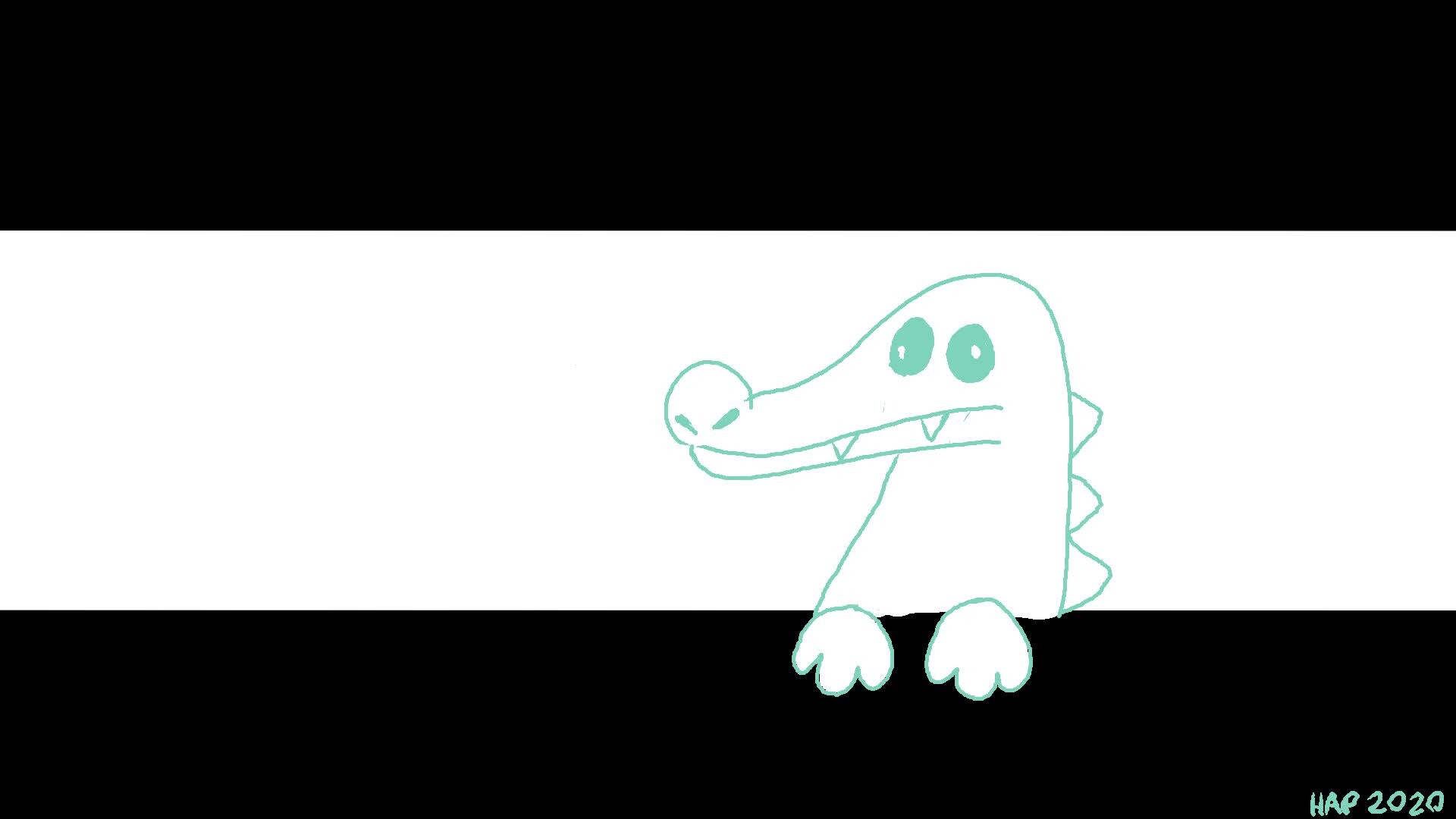 ArtStation - Spring 2020 Animation "Looping Croc"