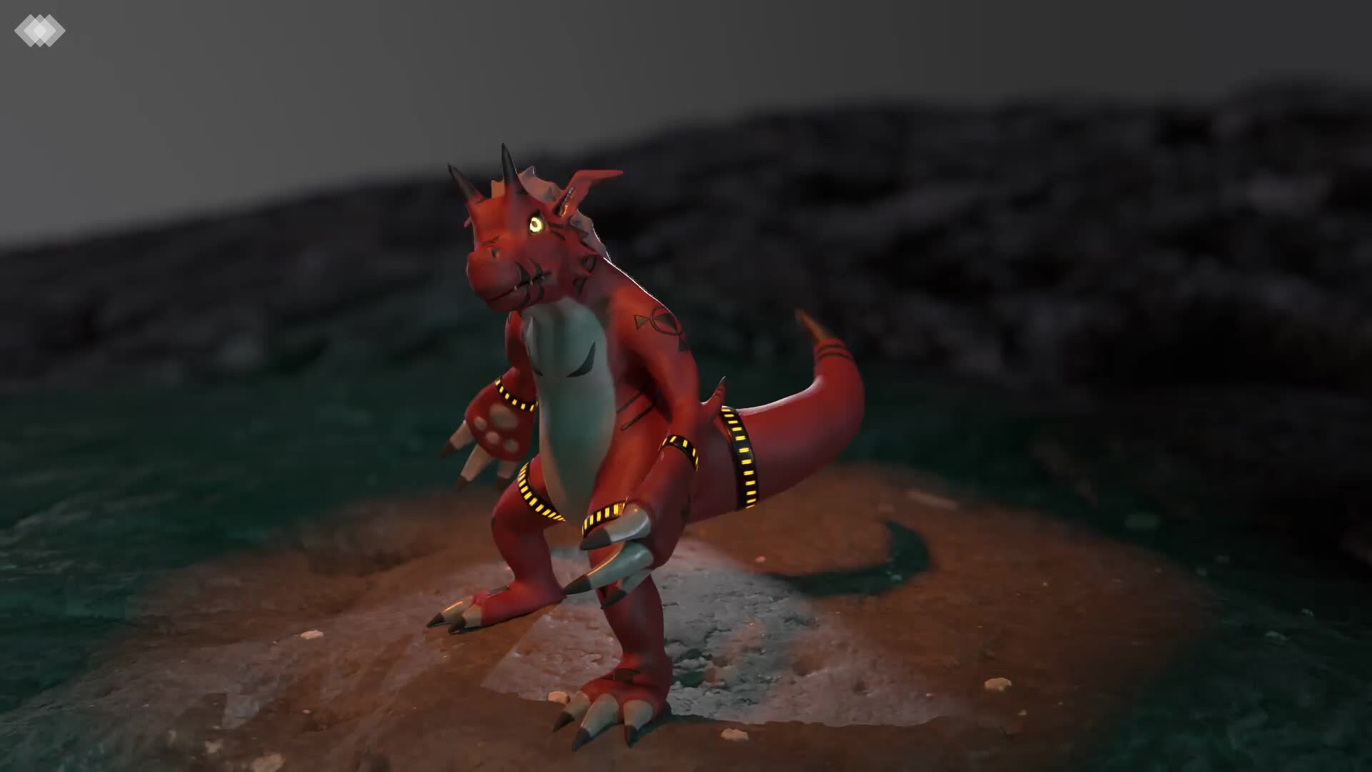 ArtStation - Guilmon Fanart