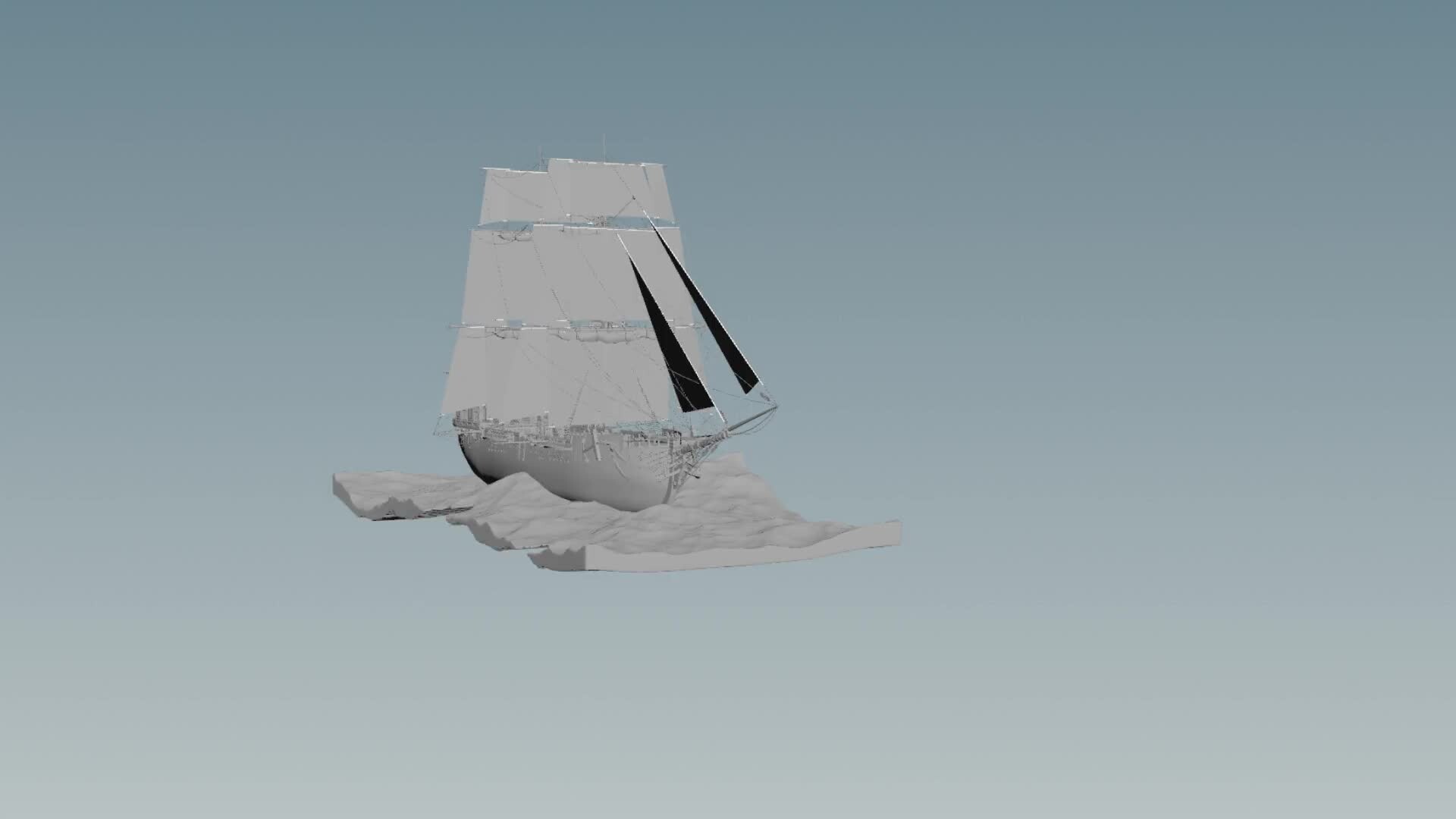 ArtStation - Boat simulation