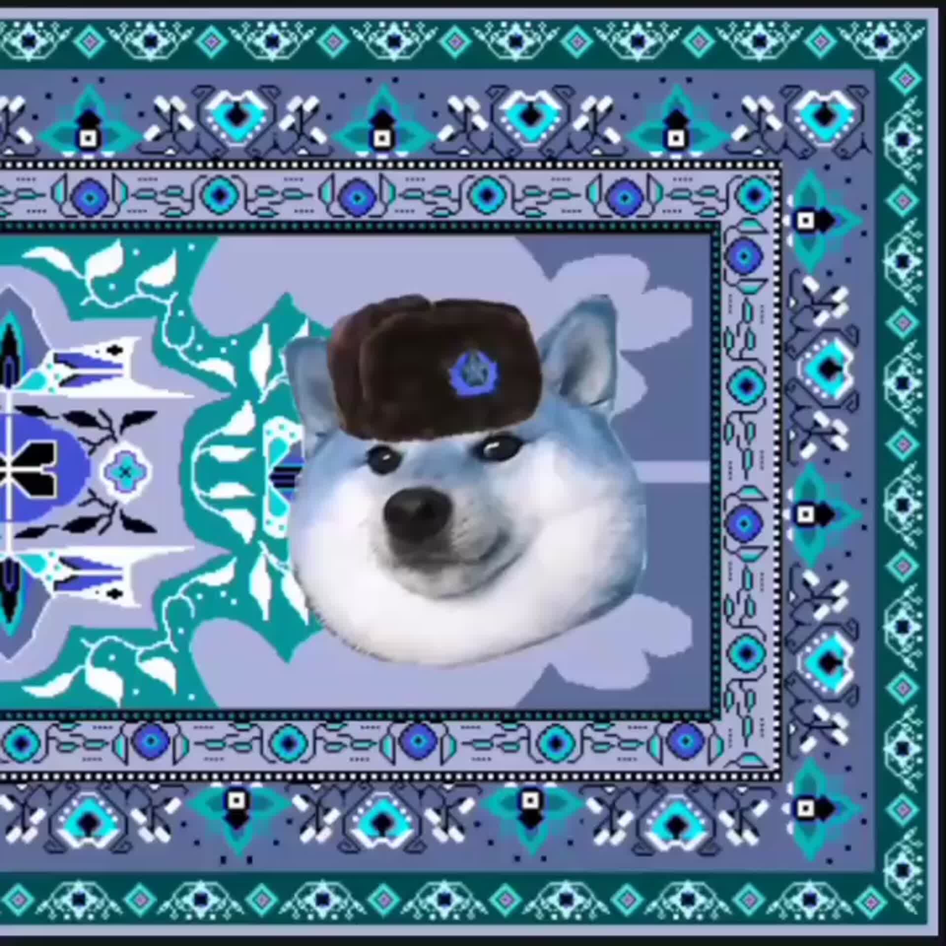 ArtStation - Soviet pixel rug