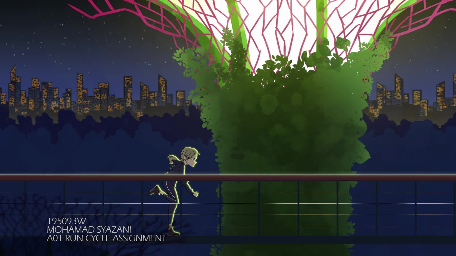 ArtStation - 2D Animation Character Run