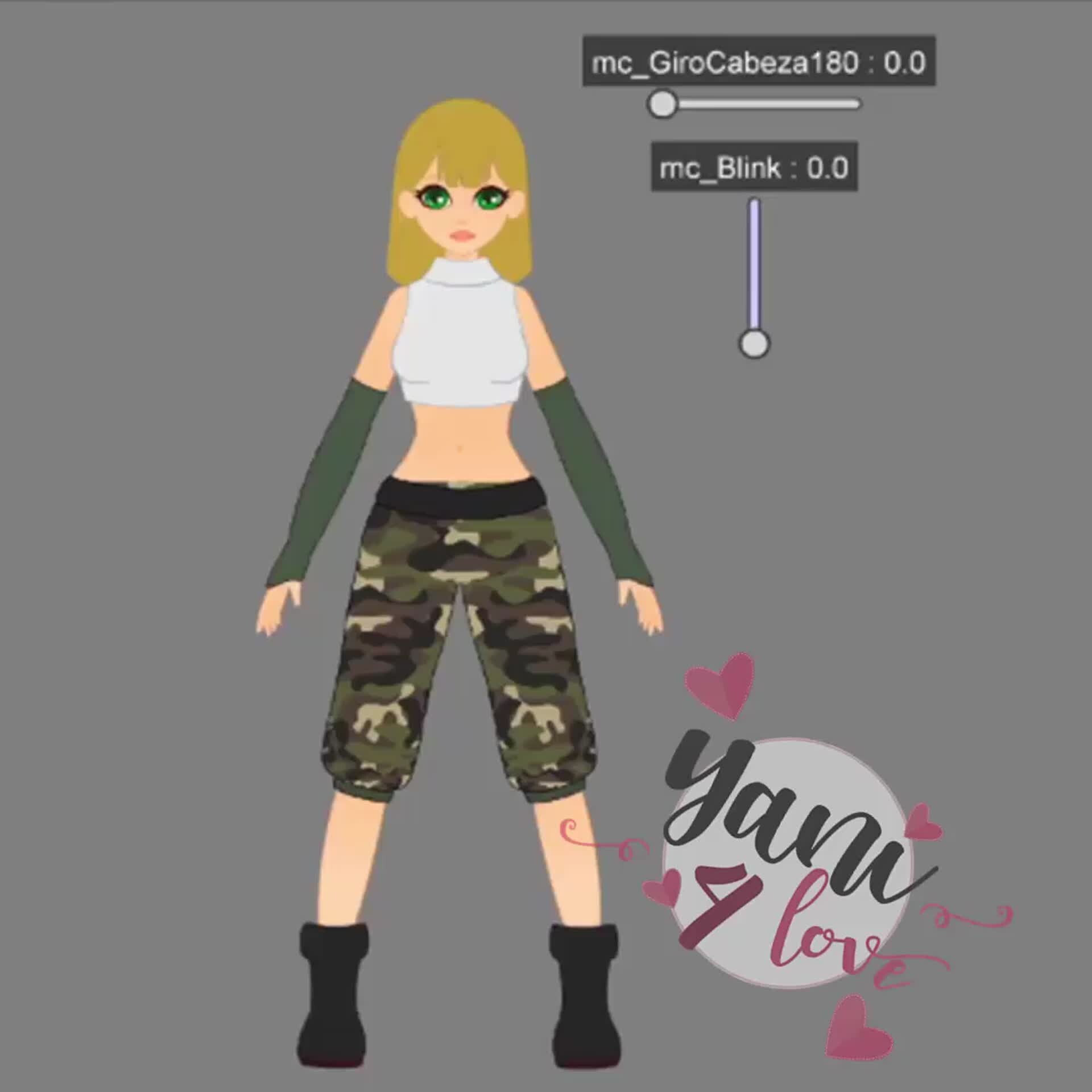 ArtStation - CutOut Character Rig in ToonBoom Harmony