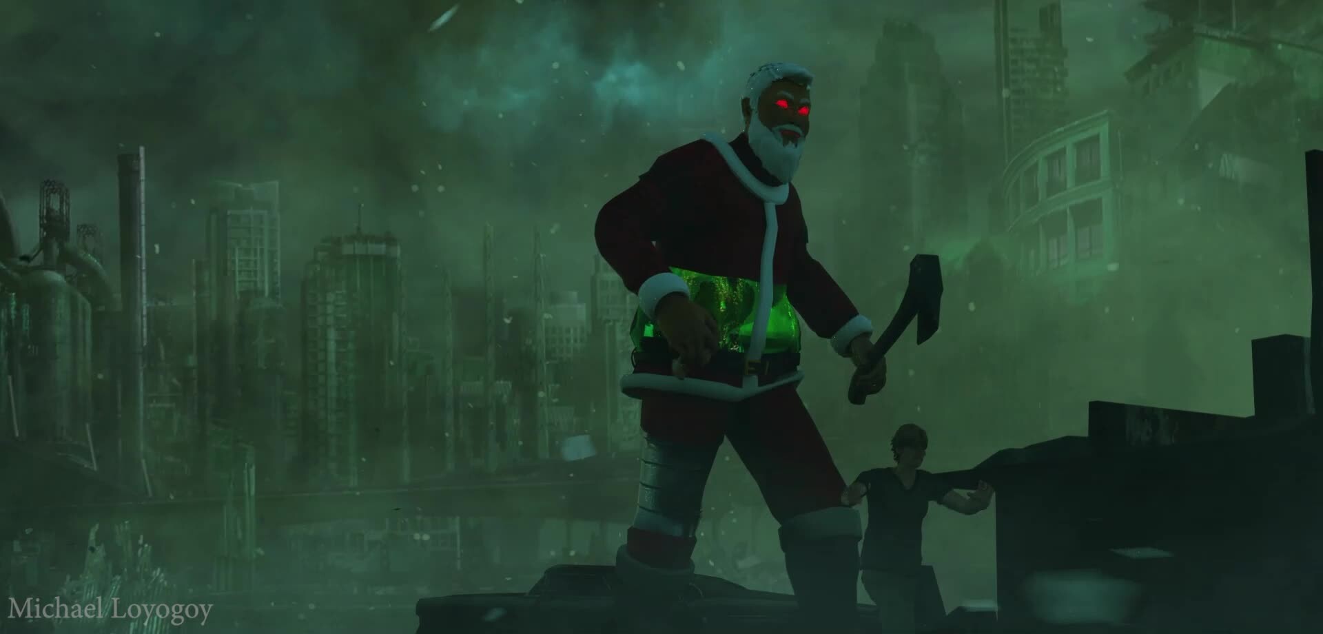 ArtStation - "CHRISTMAS NIGHTMARE"