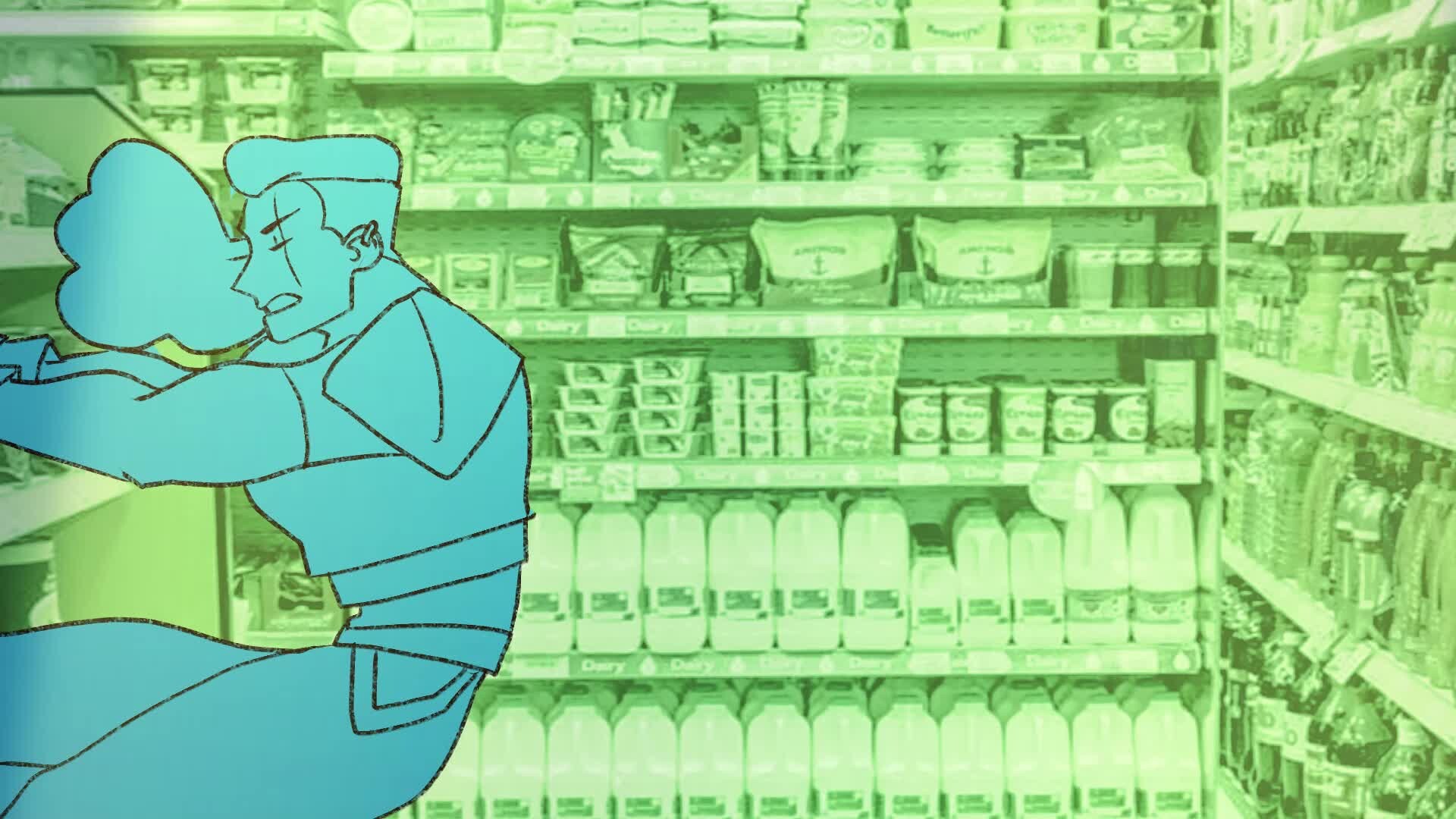 ArtStation - Grocery store animation