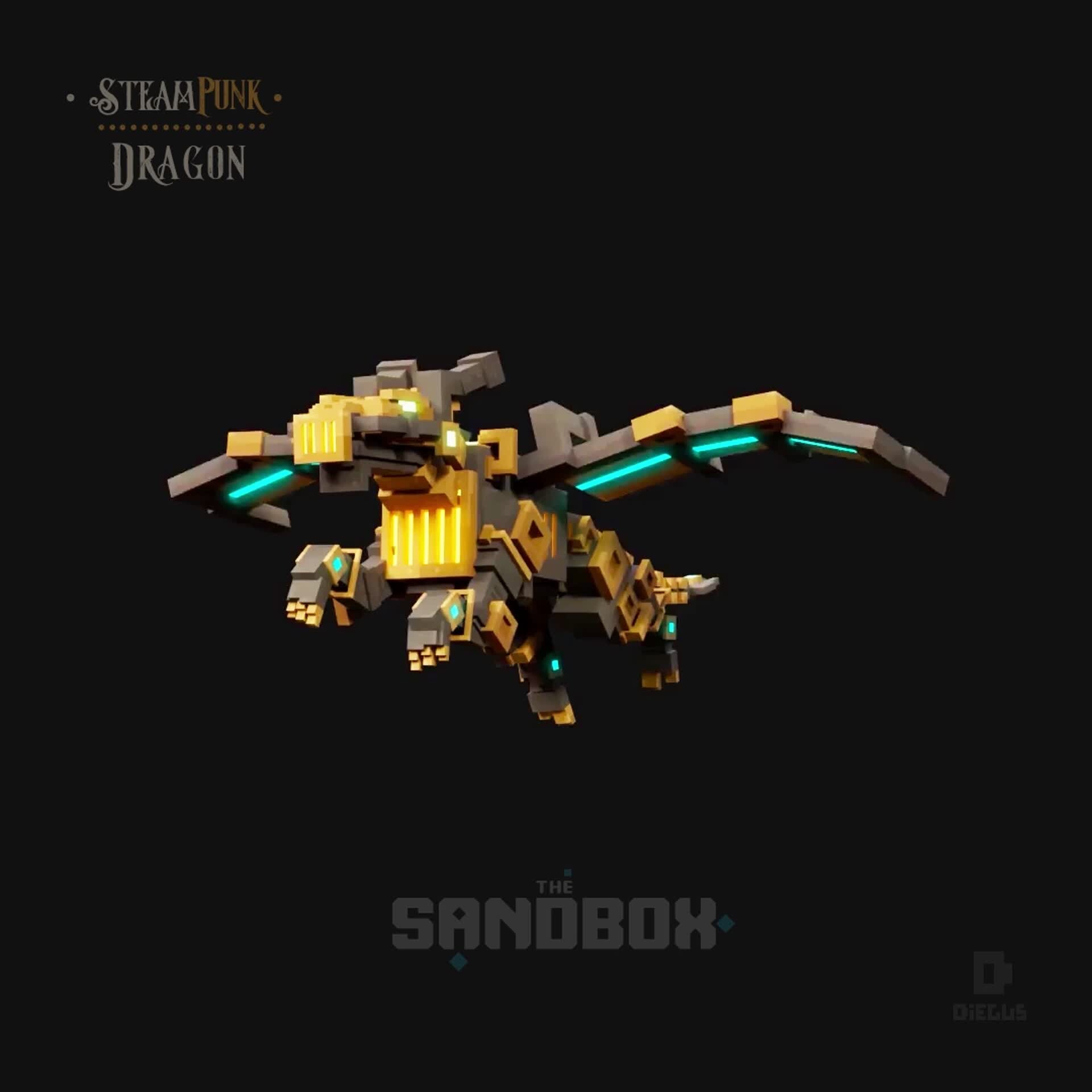 ArtStation - Dragon - Steampunk