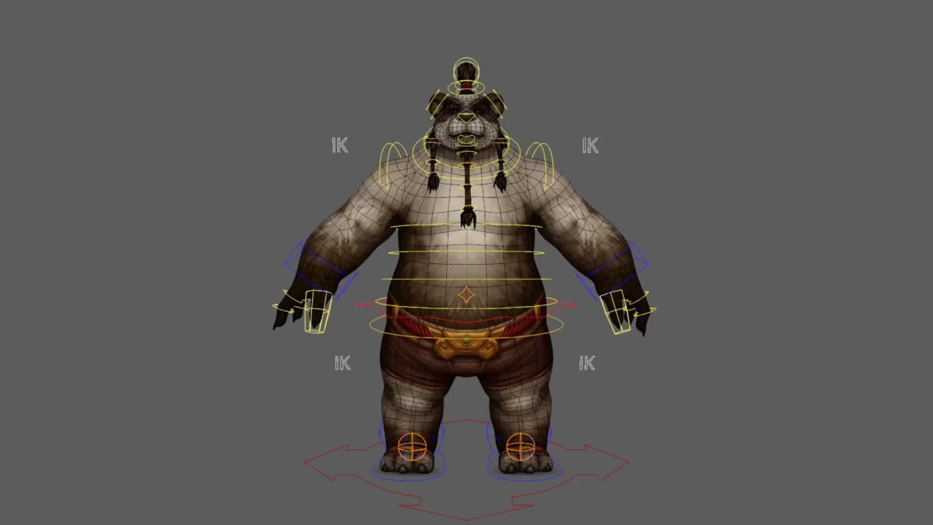 ArtStation - Basic RIG in Maya