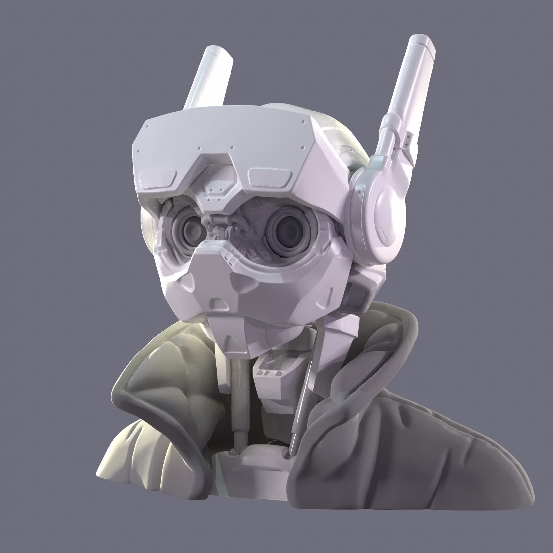 ArtStation - Robot hard Surface practice