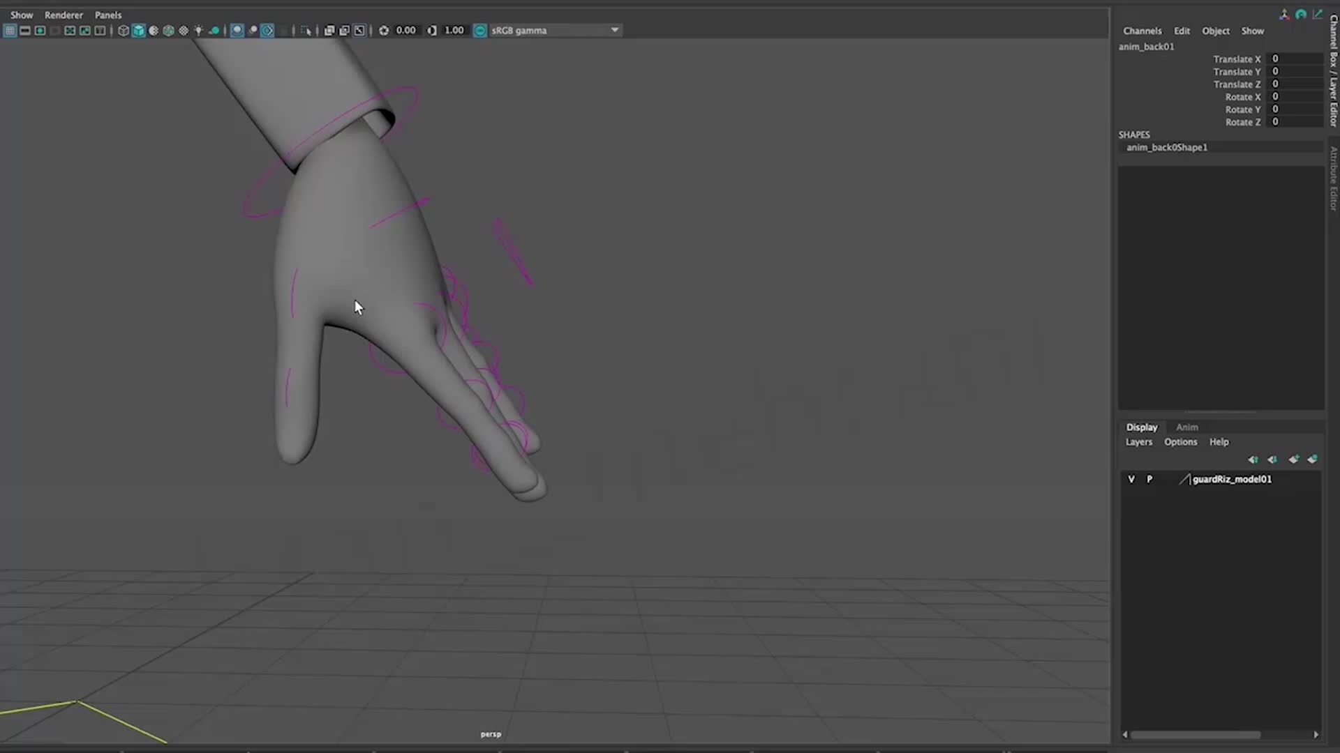ArtStation - Hand Rig