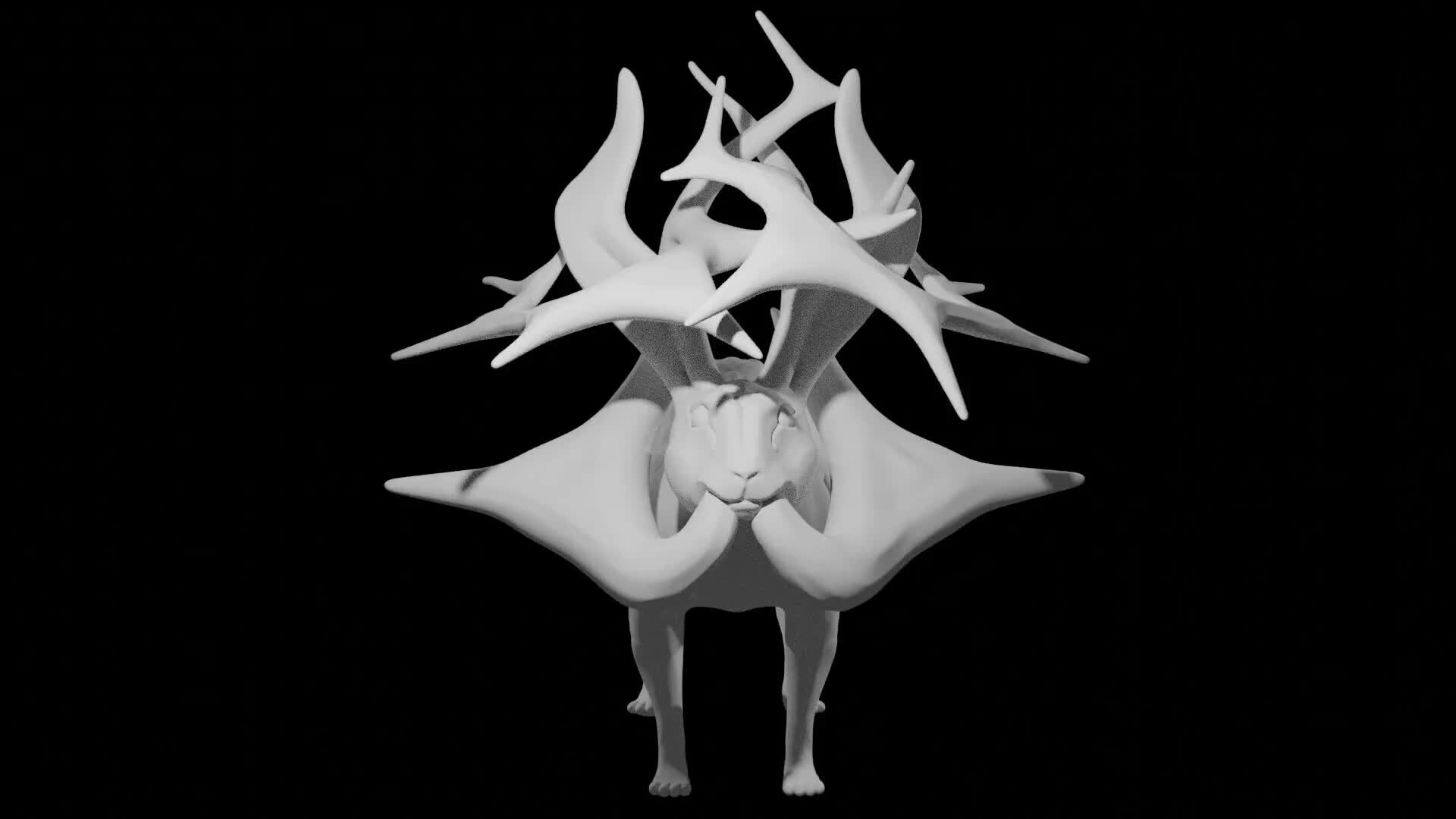 ArtStation - Cryptid in July - 3D sculpts