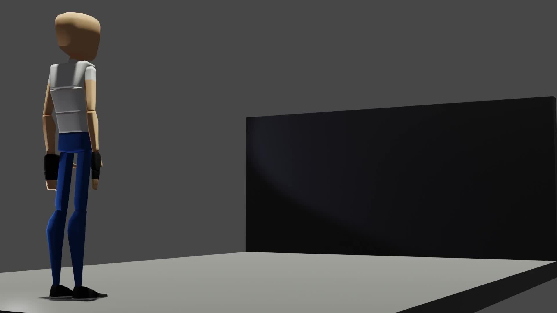 ArtStation - [animation] jump up and climb