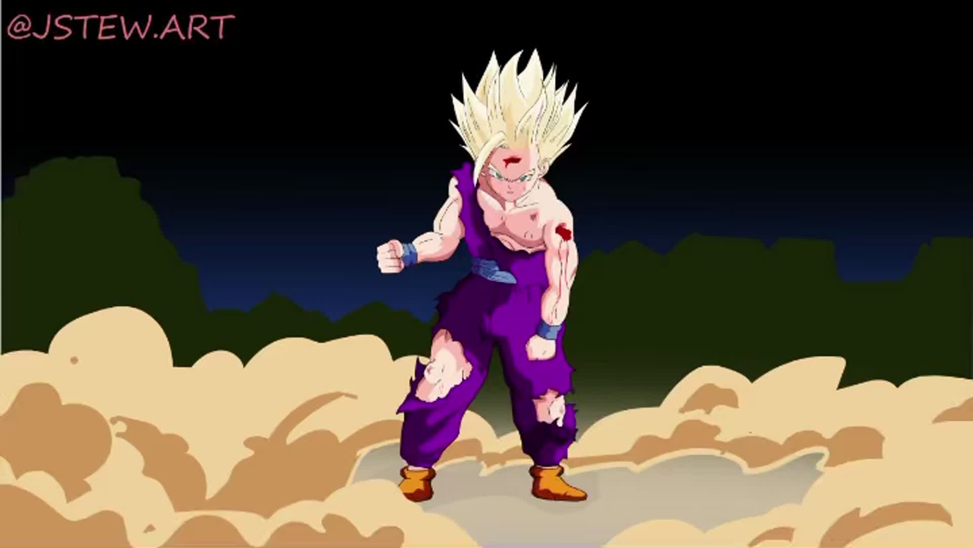 ArtStation - Ssj 2 gohan