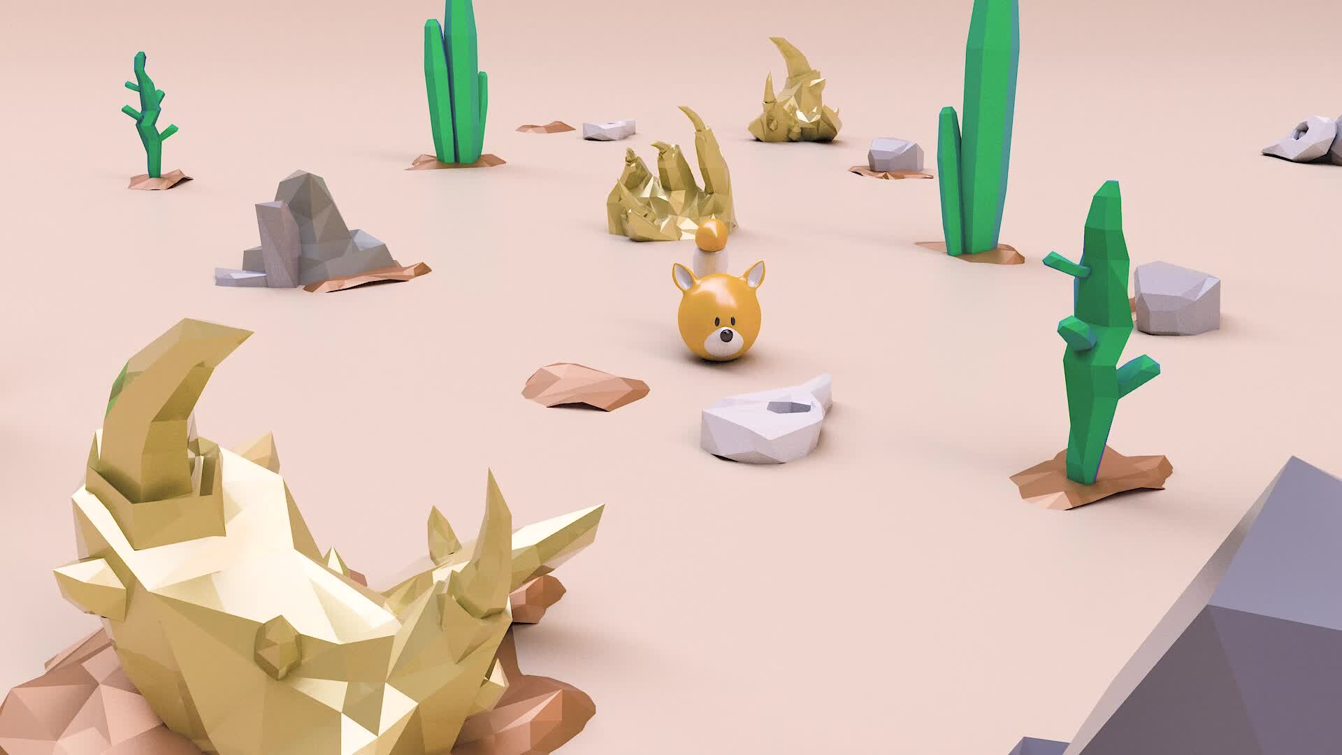 ArtStation - fox (3d animation )