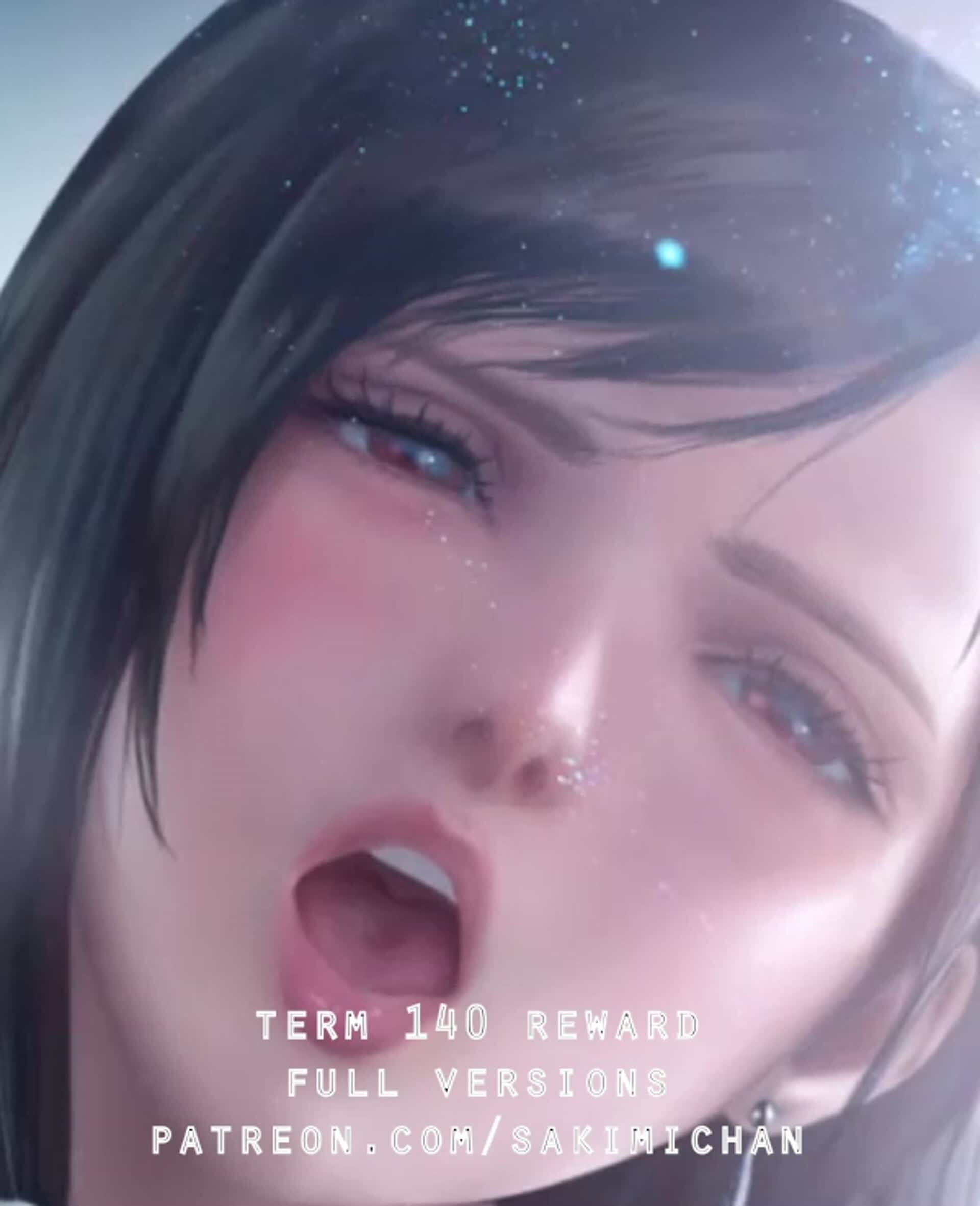 sakimi chan - tifa cloud panel 5 animtion preview