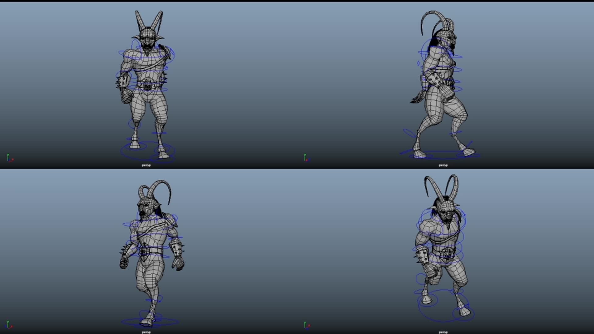 ArtStation - Satyr animations.