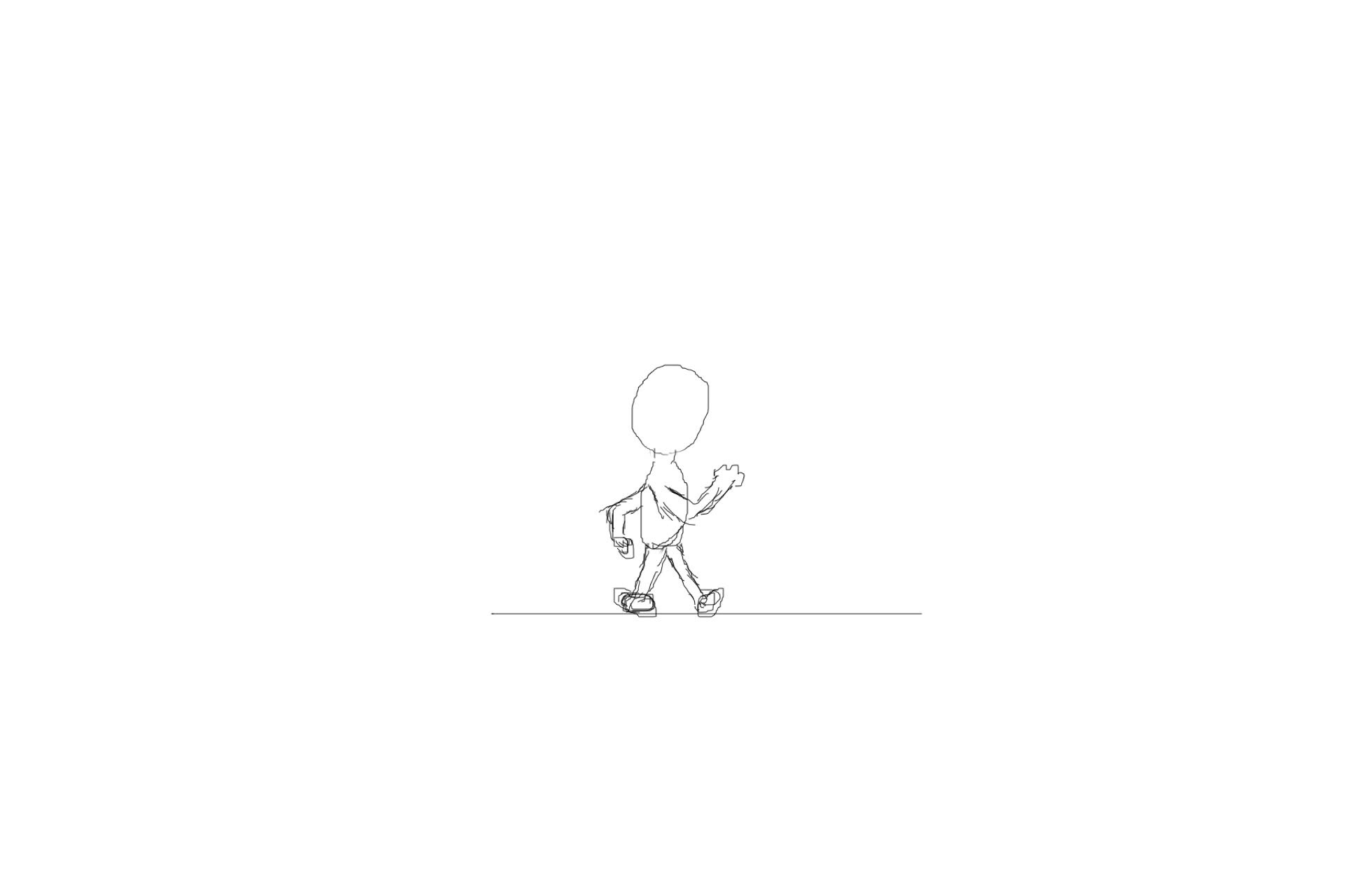 ArtStation - walking animation