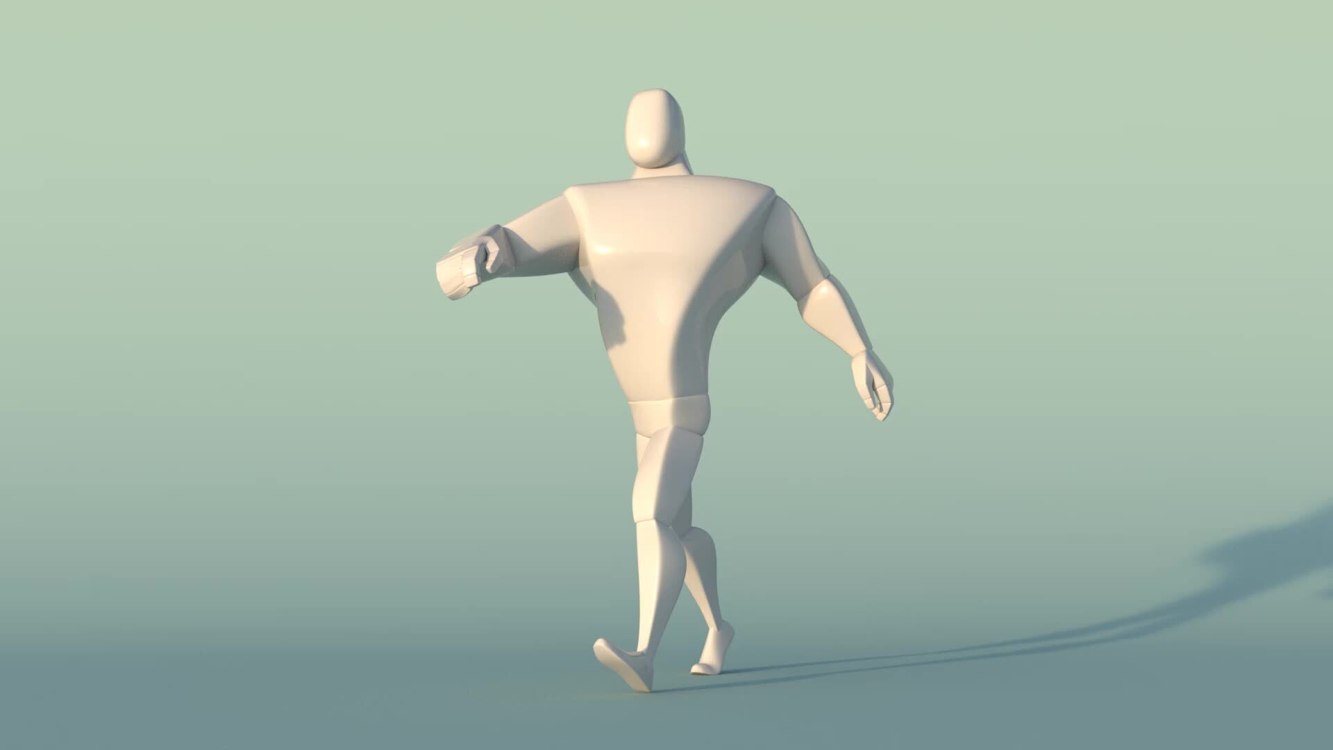 ArtStation - A really happy guy walk