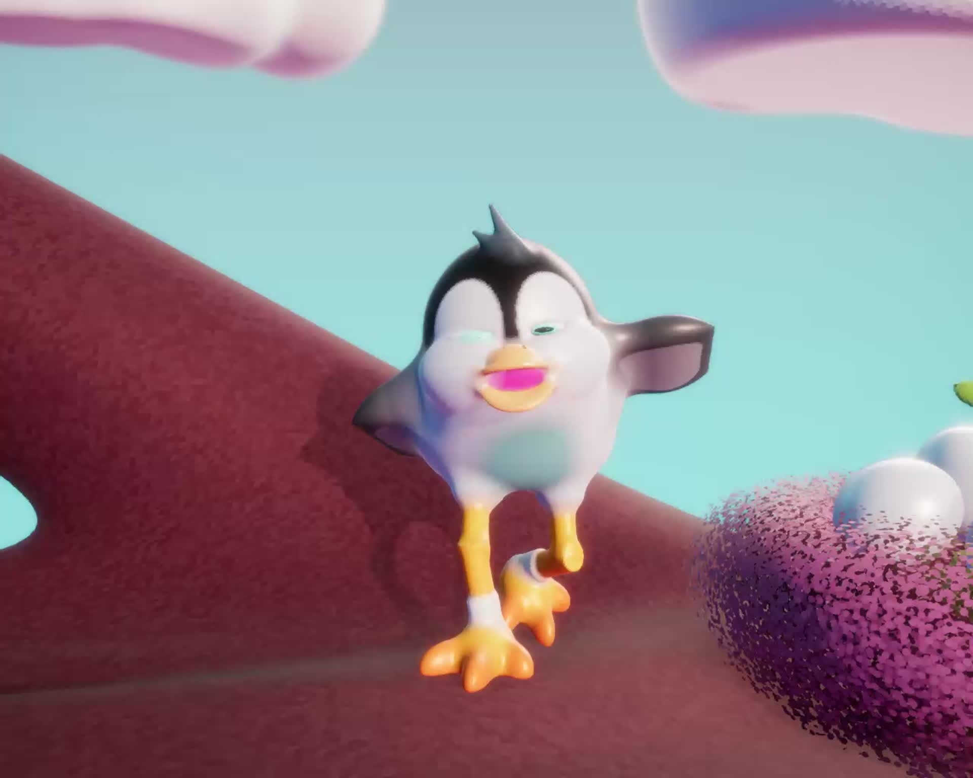 ArtStation - Clay Bird Groove Animation