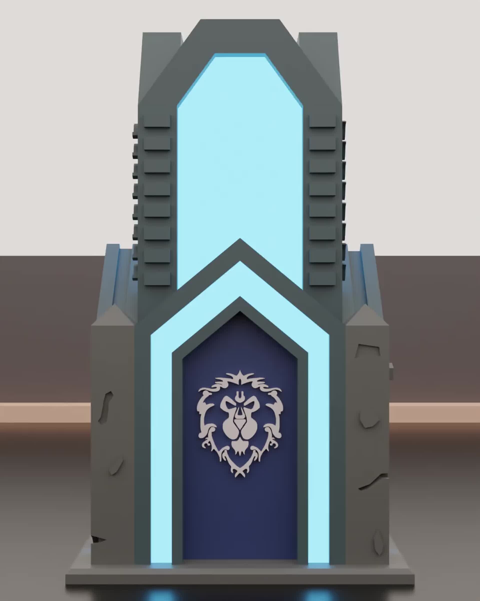 ArtStation - World of Warcraft Alliance Monument