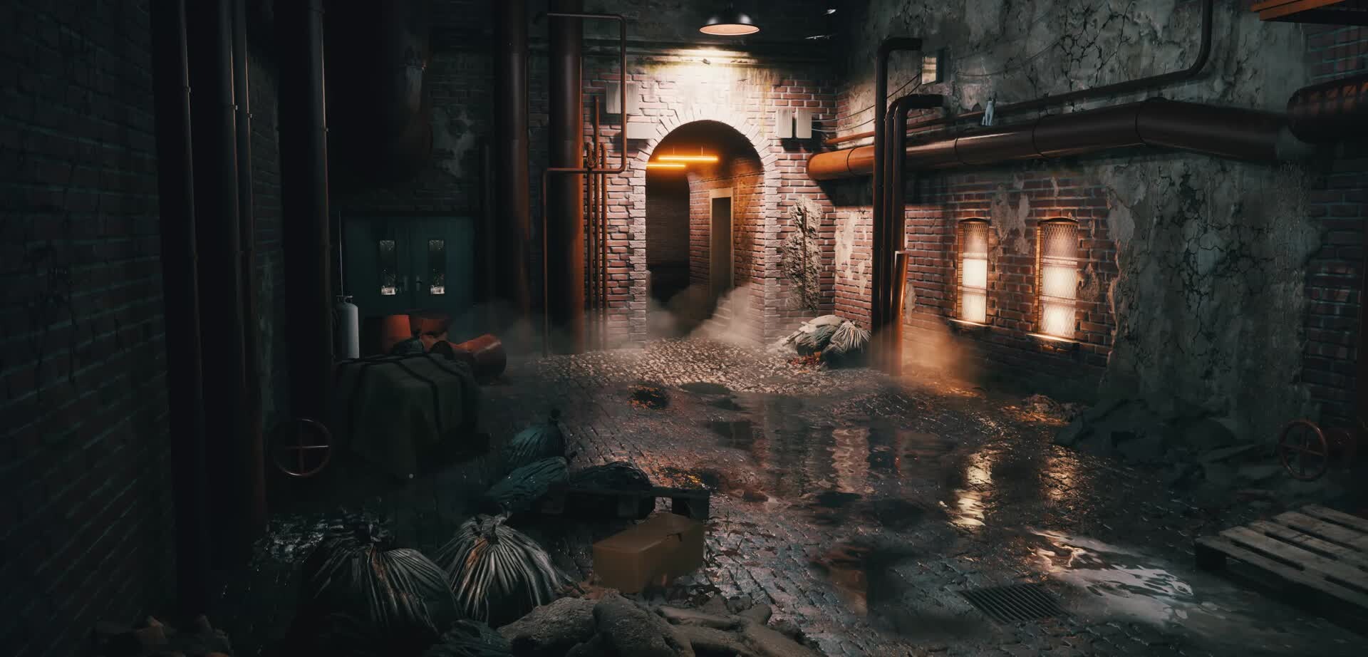 ArtStation - Urban Alley