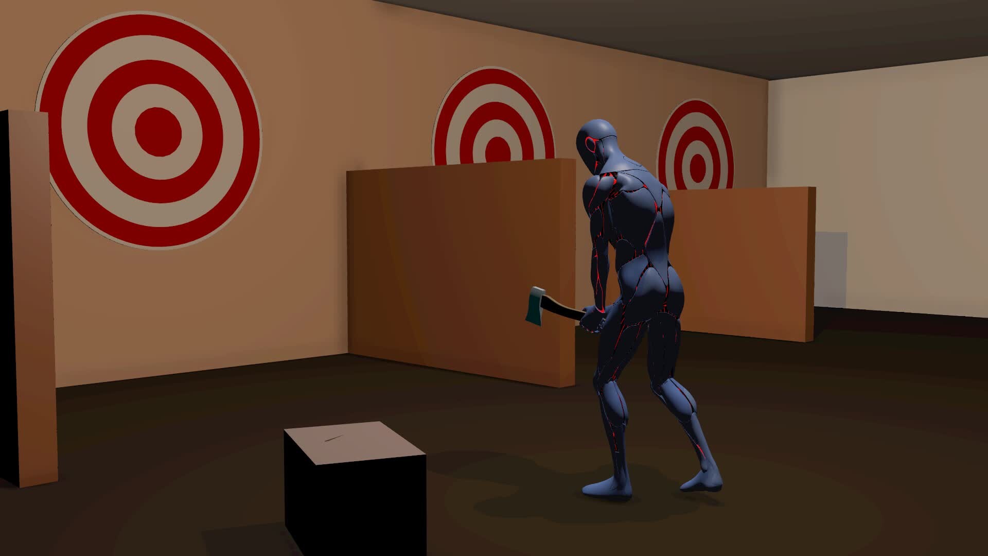 ArtStation - 3D Animation : Axe throwing fail