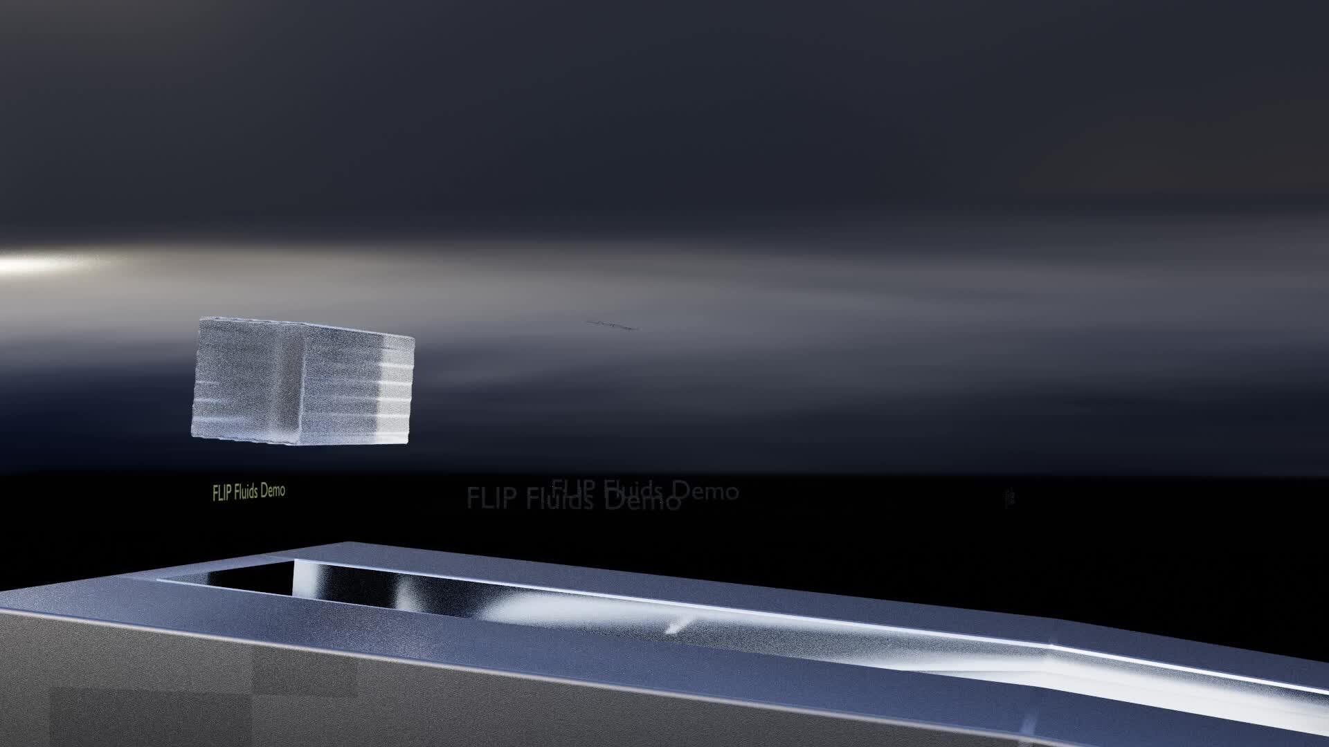 ArtStation - Ice Water Simulation In Blender!