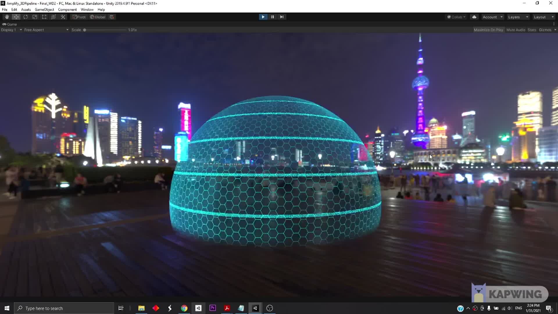 ArtStation - Holographic Shader