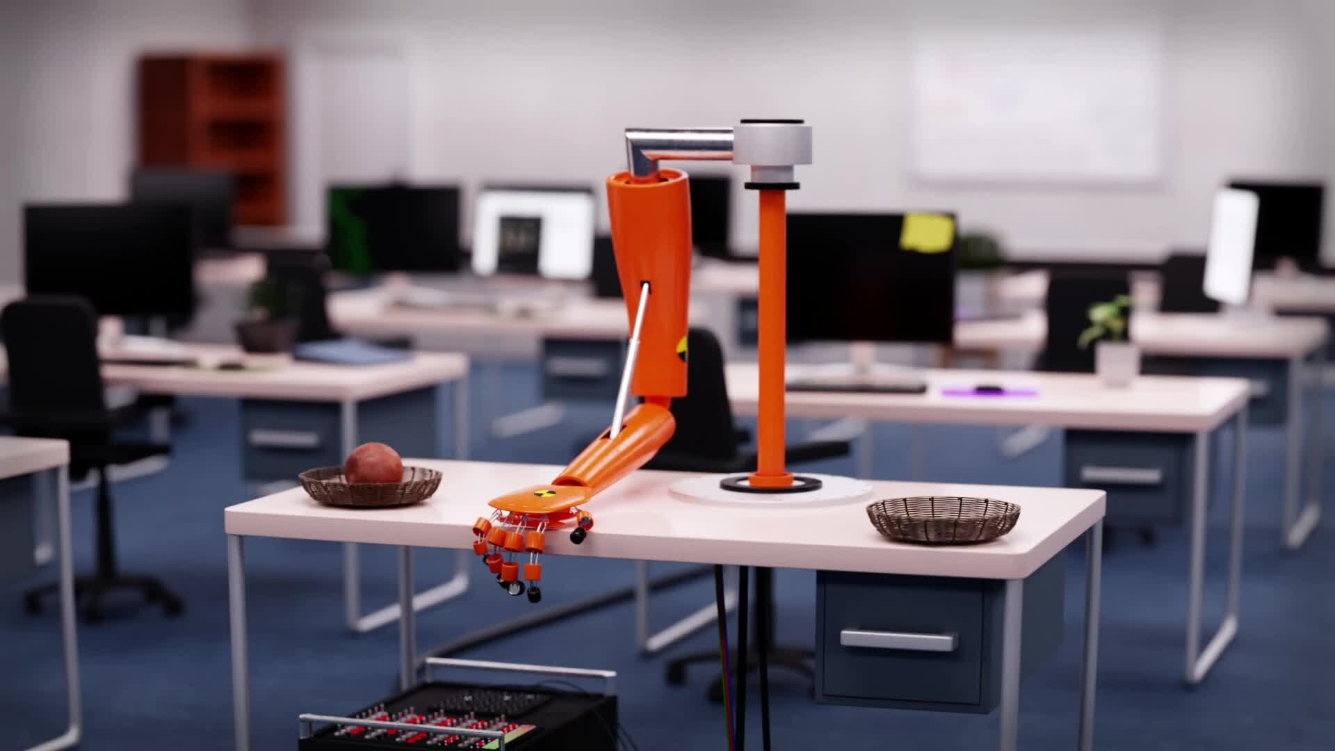 ArtStation - Mechanical Arm and Hand Rig