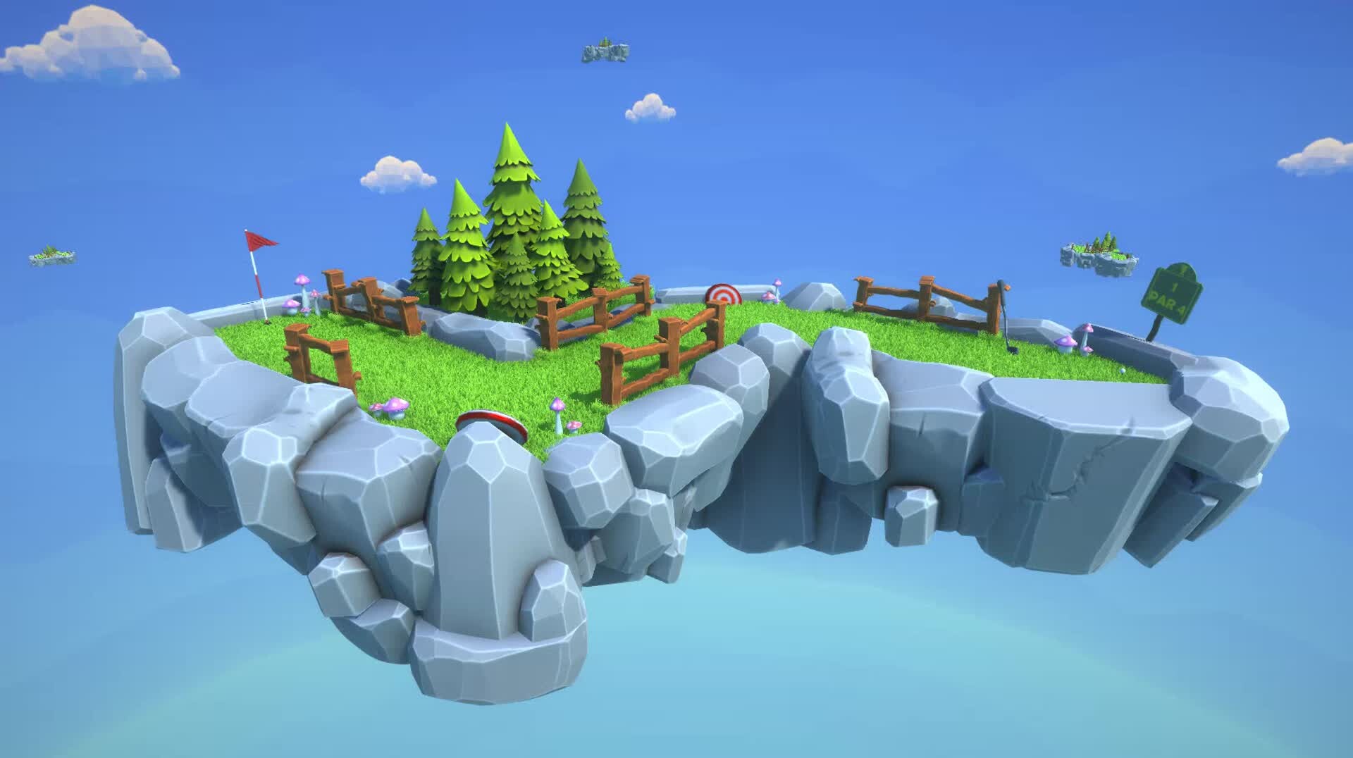 ArtStation - Golf Course Micro Scene