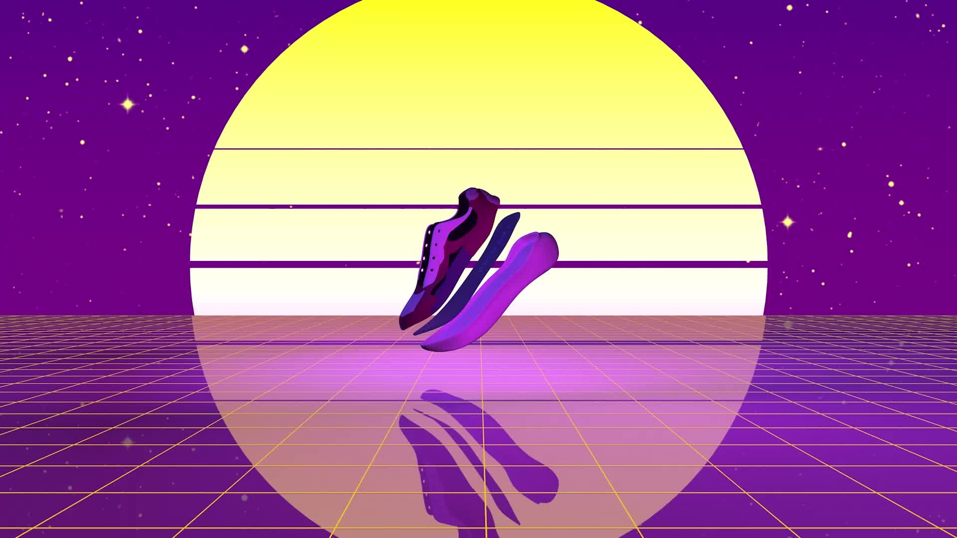 ArtStation - retro + shoe