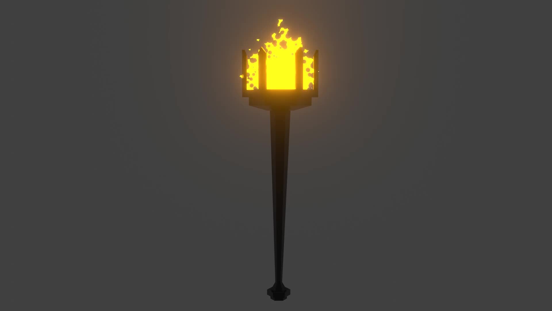 ArtStation - Stylized Fire & Torch