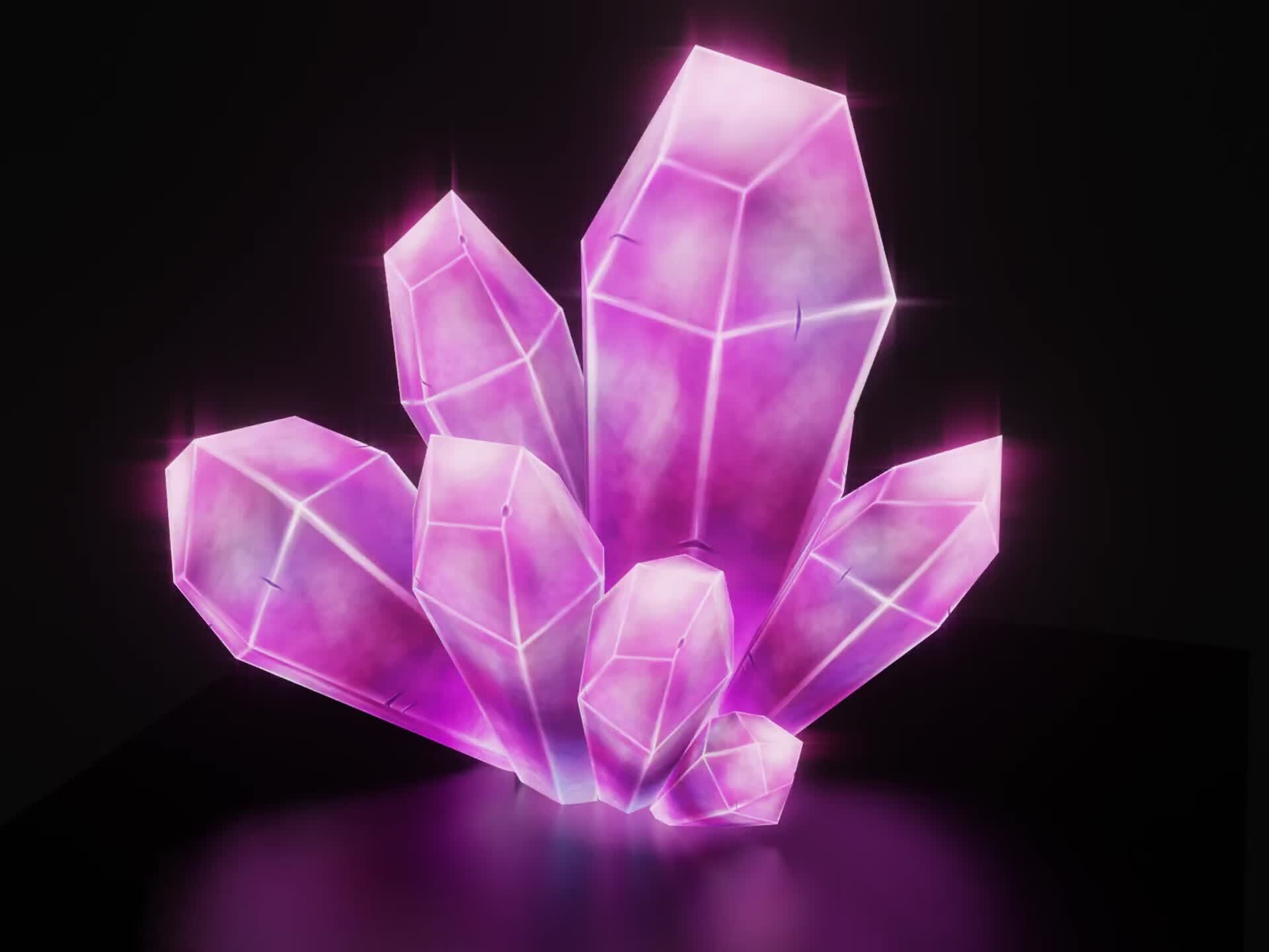 ArtStation - Crystal Cluster