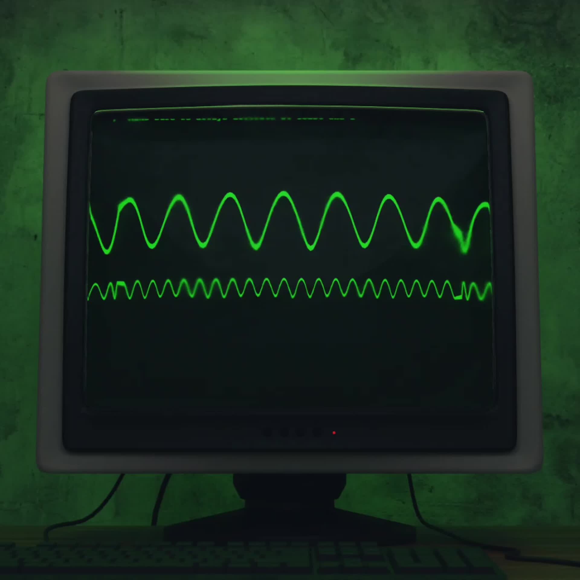 ArtStation - Hacking - Old Monitor