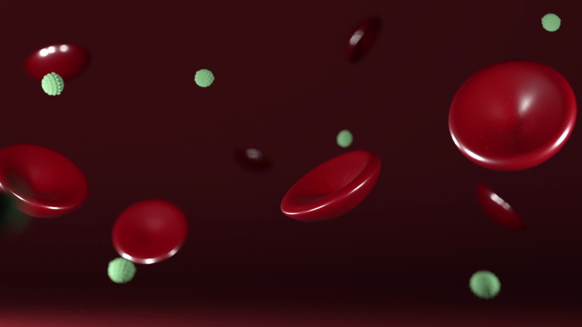 ArtStation - Blood and virus render