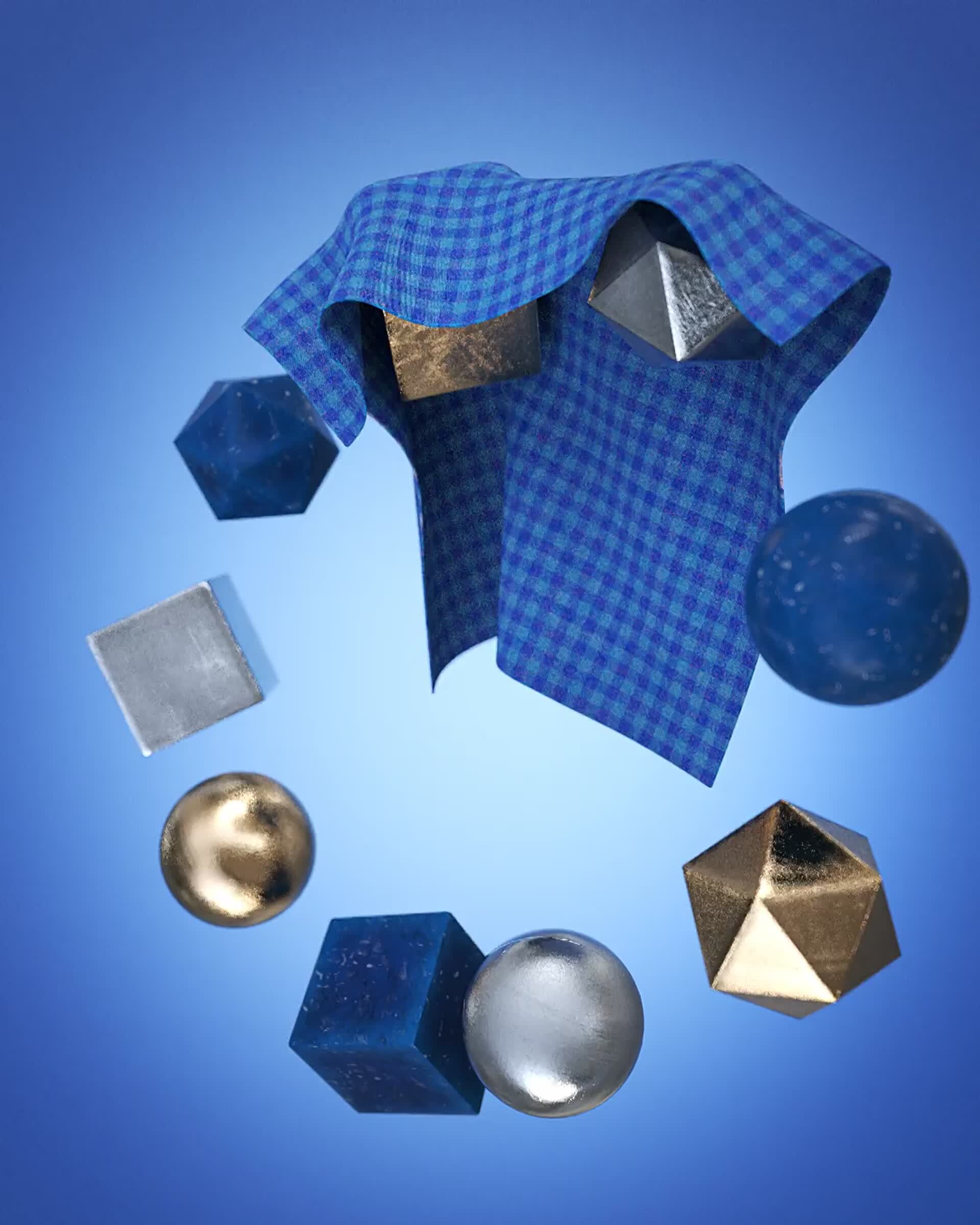 ArtStation - C4D cloth simulation test