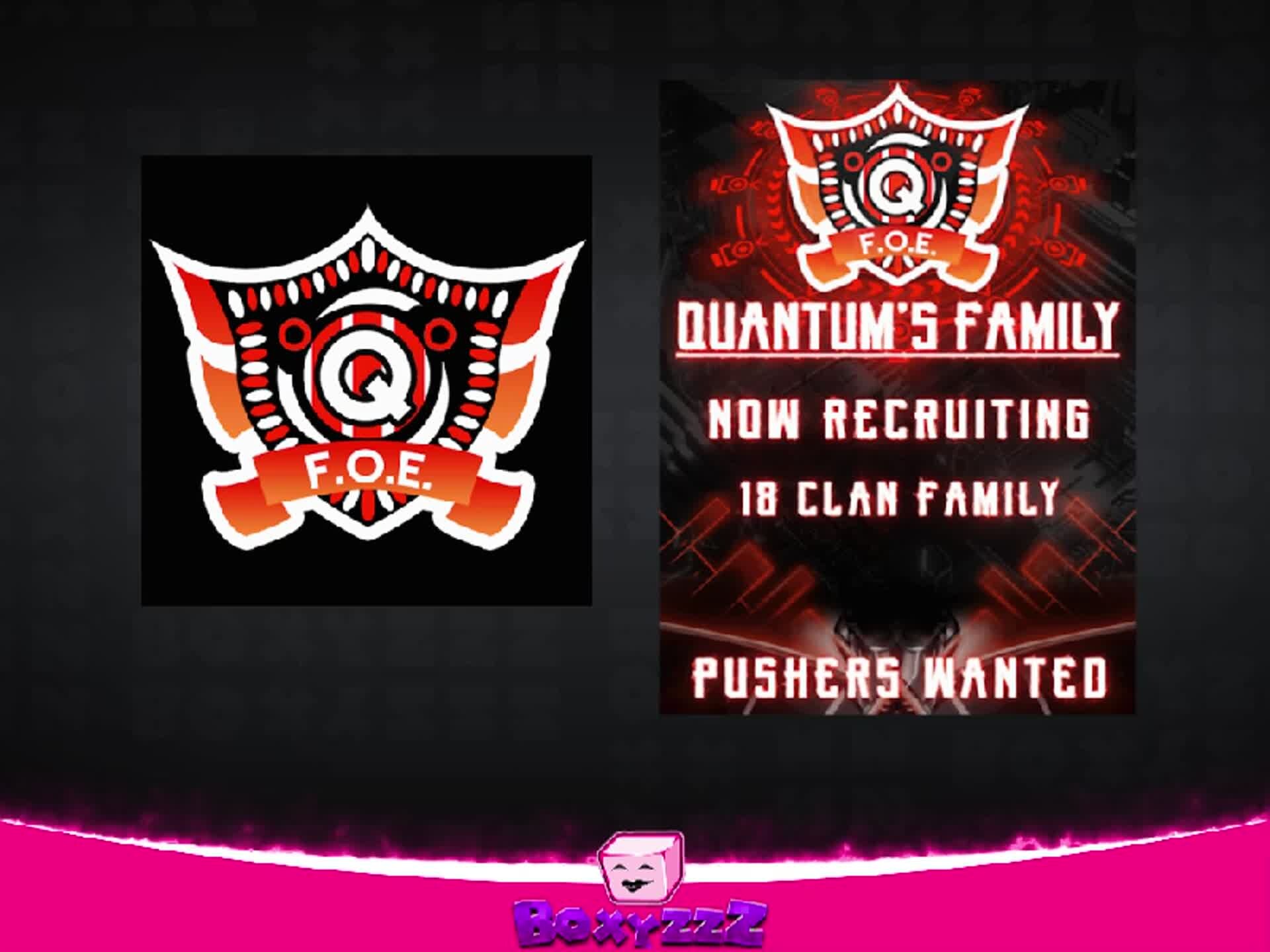 ArtStation - Quantum Family Clan Logo and Banner