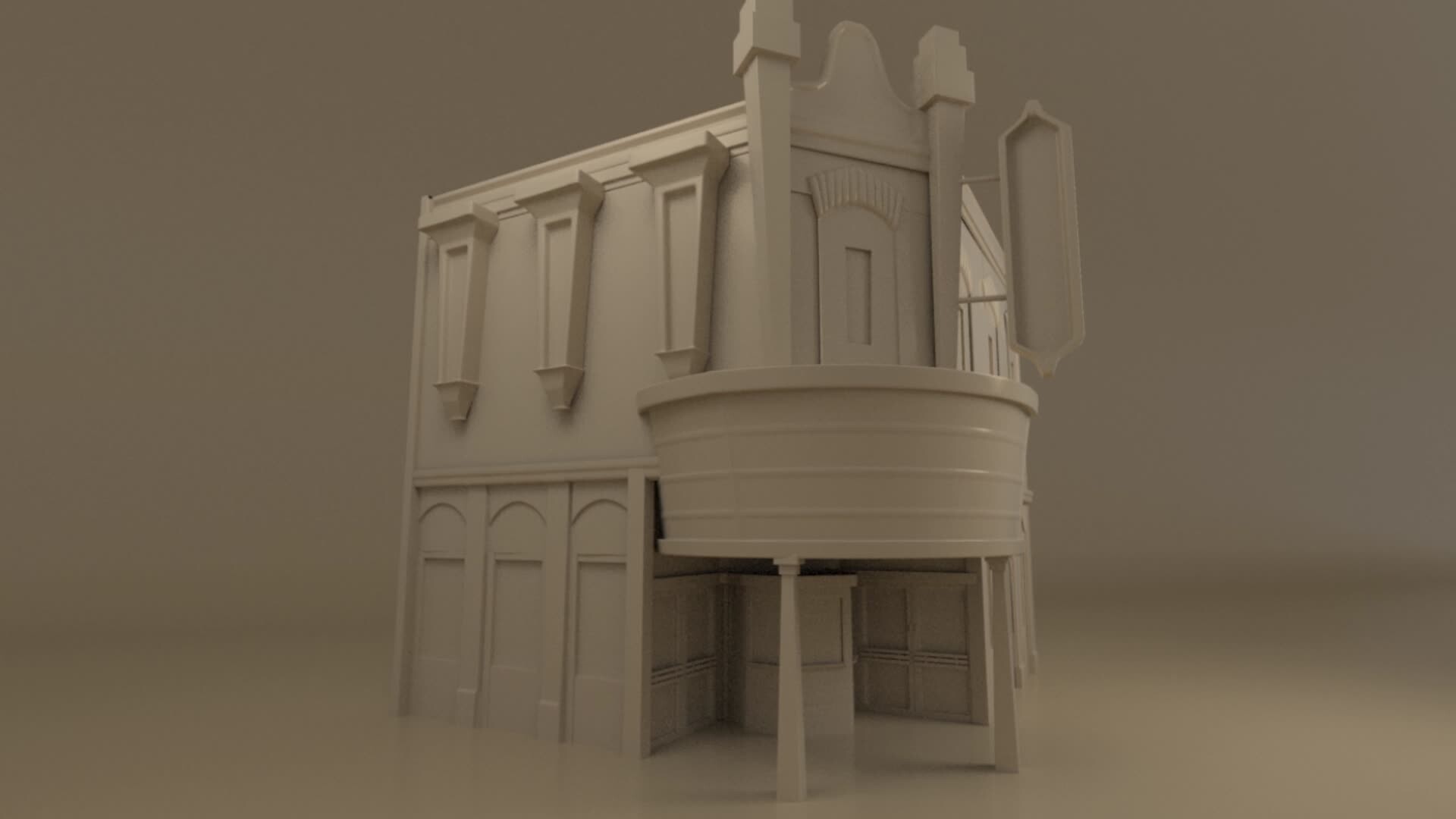 ArtStation - Cinema Front - 7ft, Hairy & Handsome