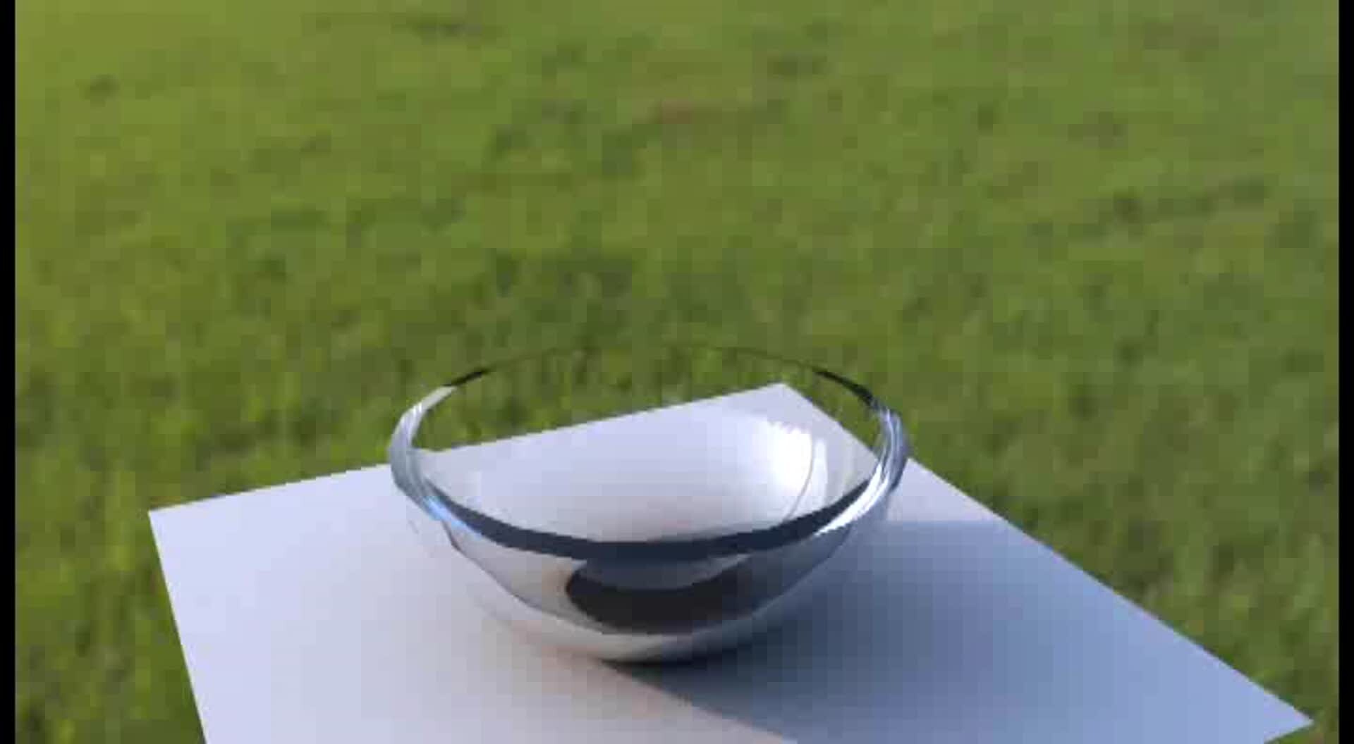 ArtStation - Marble Falling in a Bowl