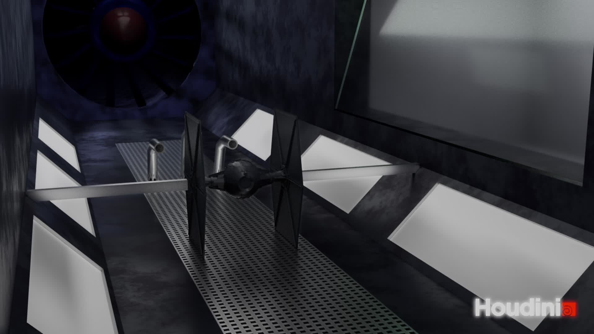 ArtStation - Procedural wind Tunnel -Smoke Simulation