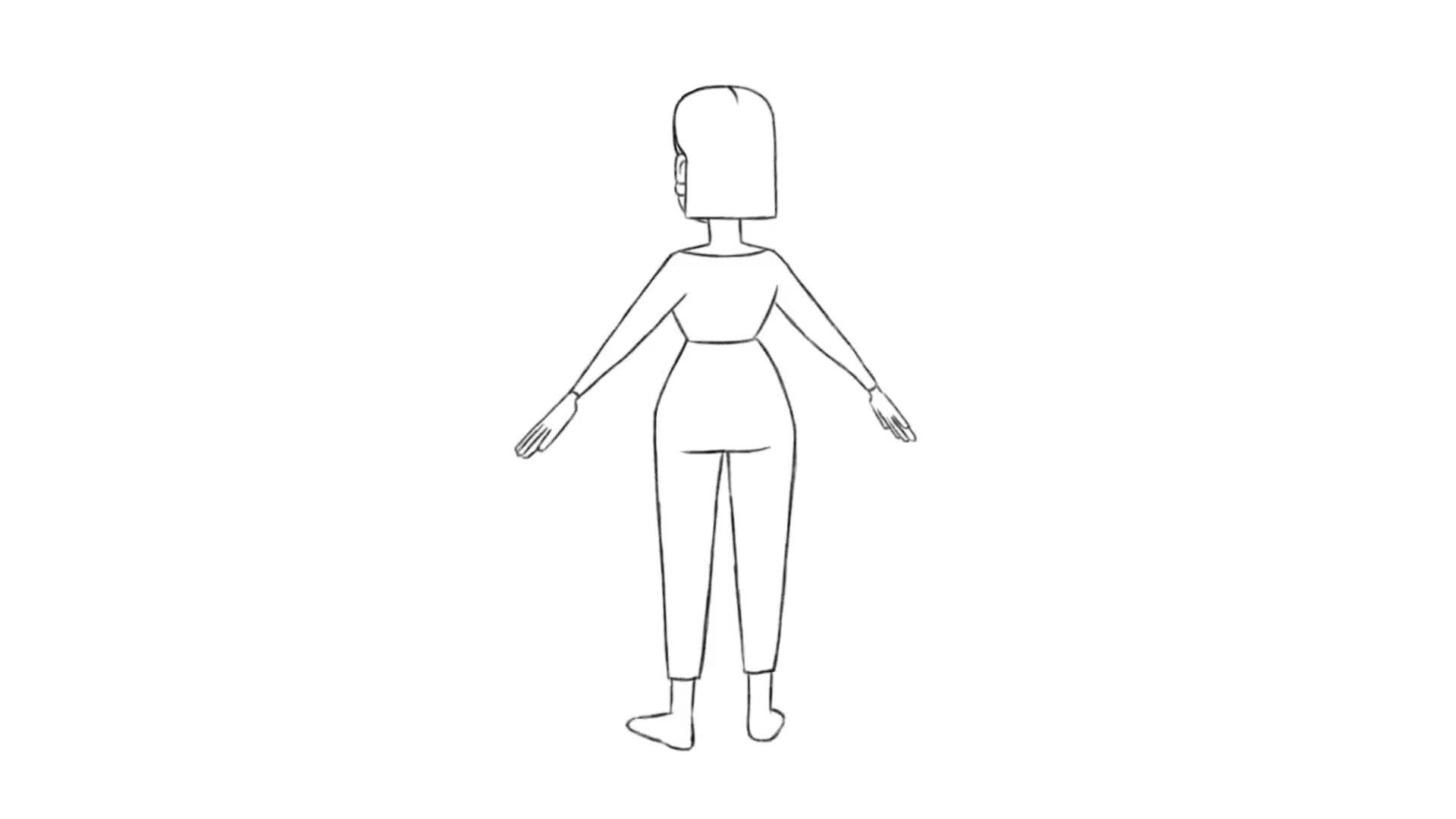 ArtStation - Turn around animation