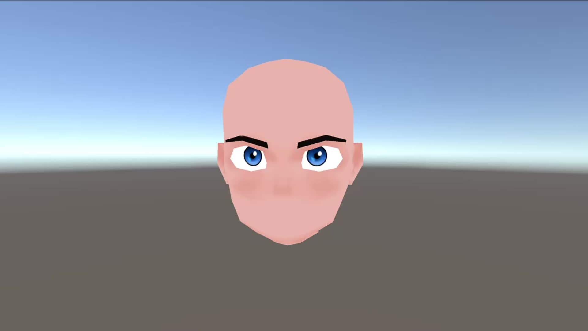 ArtStation - Low-Poly Face Rig Test - Eyes
