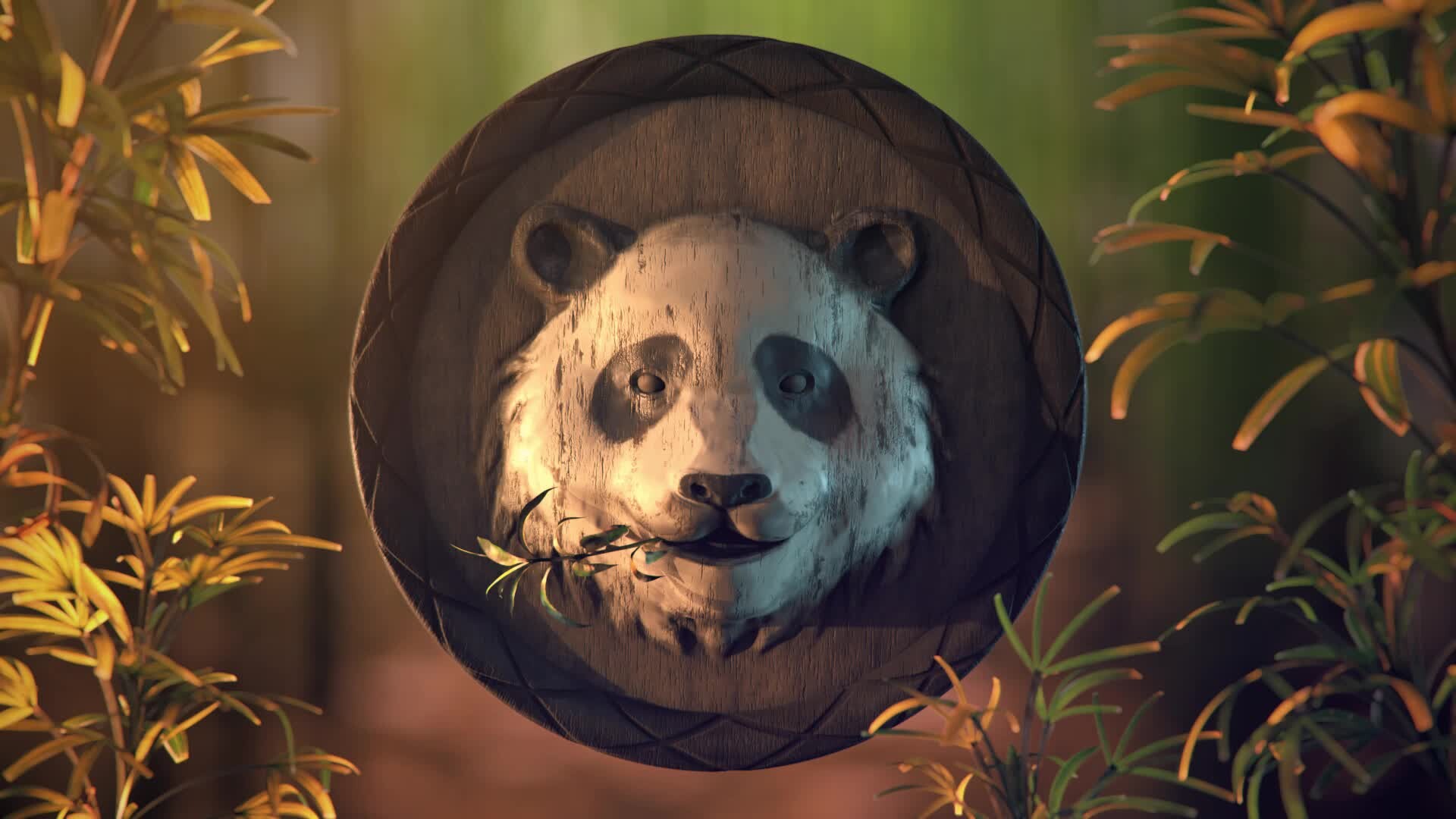 ArtStation - Twitch Waiting Screen - Panda