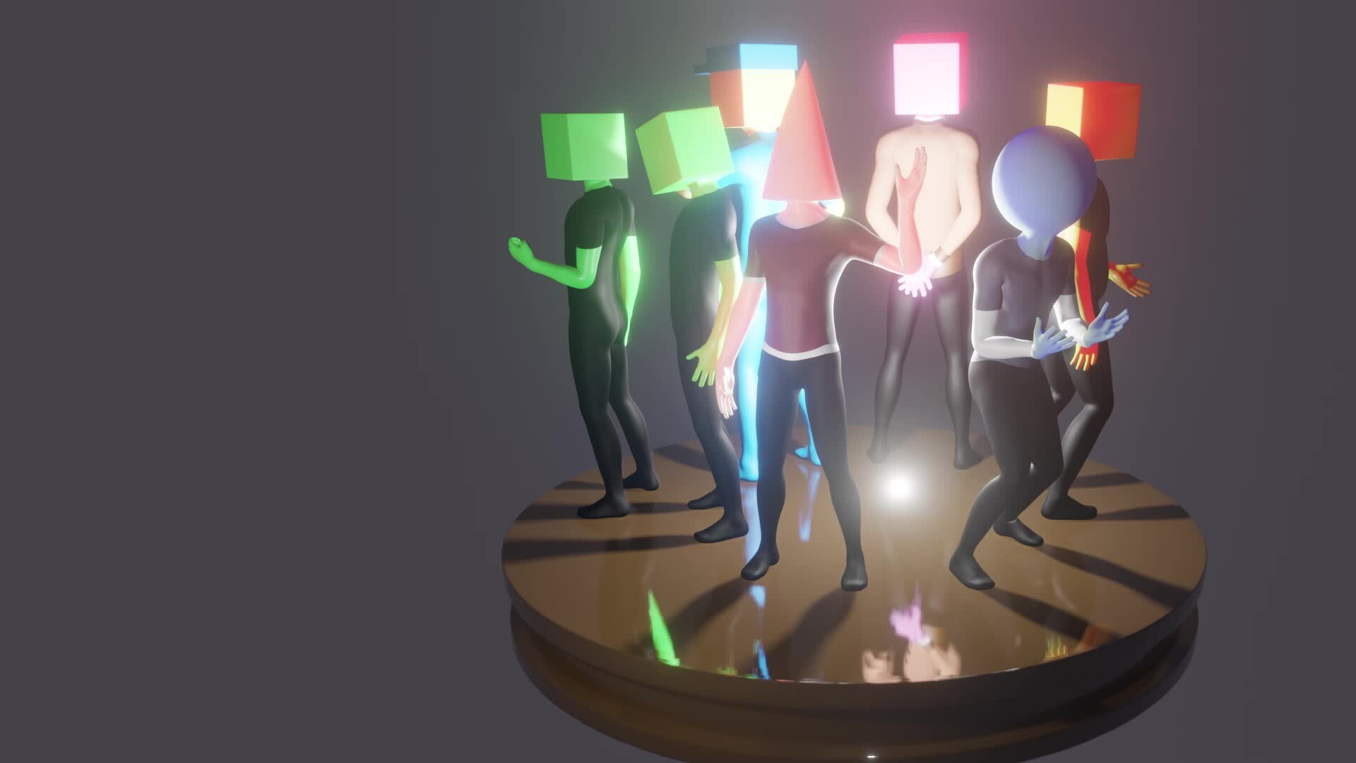 ArtStation - Geometric heads